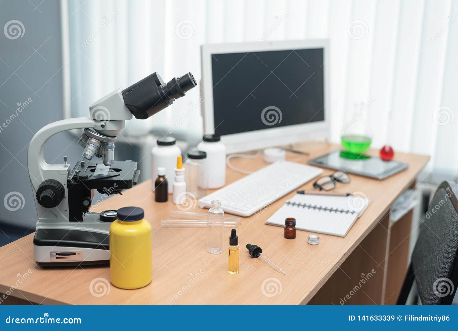 Medicine. Pharmacy. Pharmacology. Stock Image - Image of medical, flask ...