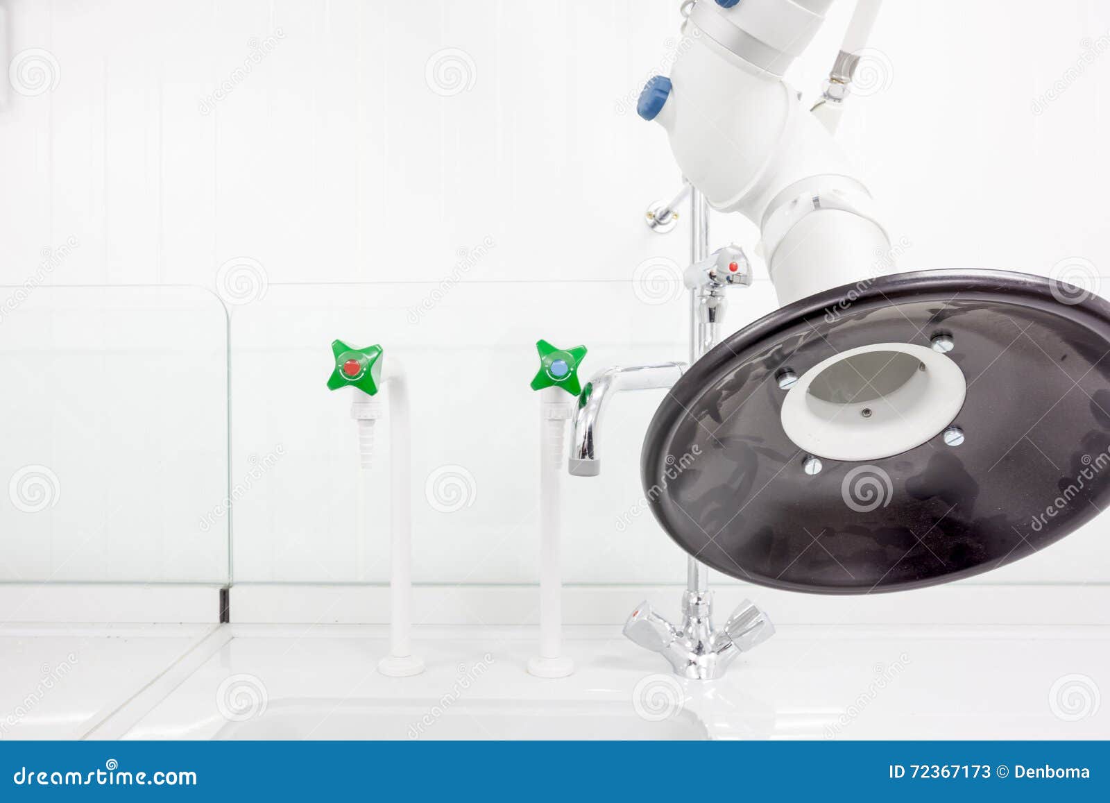 The Laboratory Taps Whit Air Extraction Stock Image - Image of industry ...