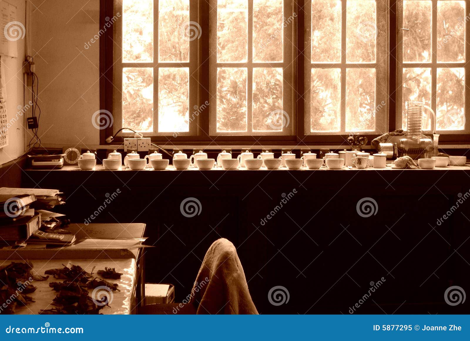 Laboratory in tea factory stock image. Image of drinks - 5877295