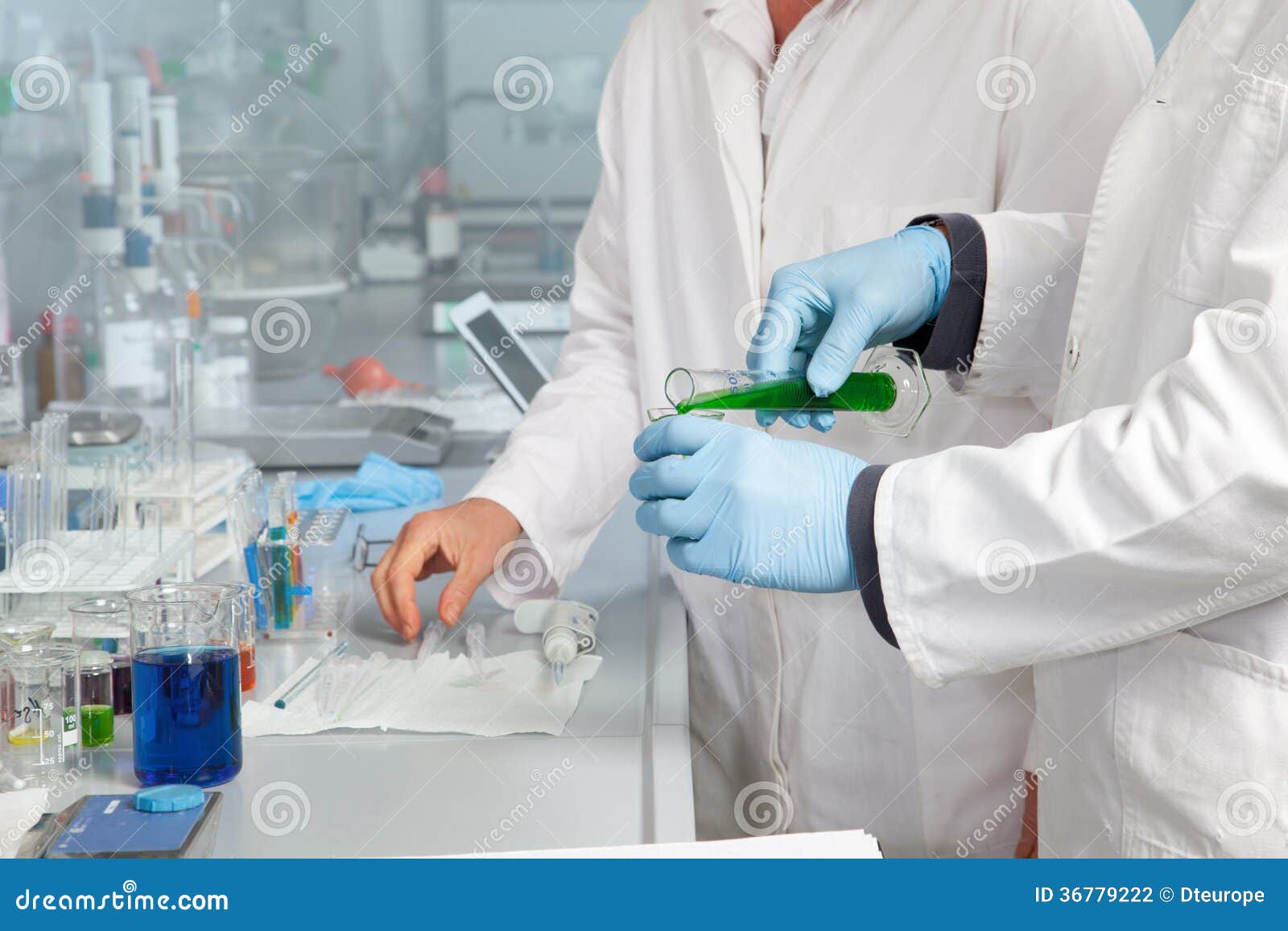 Laboratory Teamwork stock photo. Image of chemistry, laboratory - 36779222