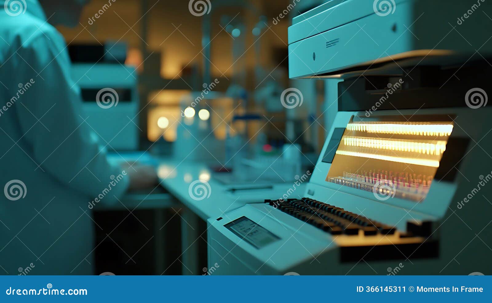 Automated Microscopy System Analyzes Microscopic Test Tubes Samples ...