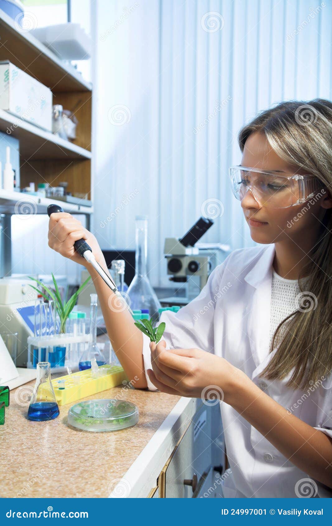 Laboratory test stock image. Image of chemistry, drop - 24997001
