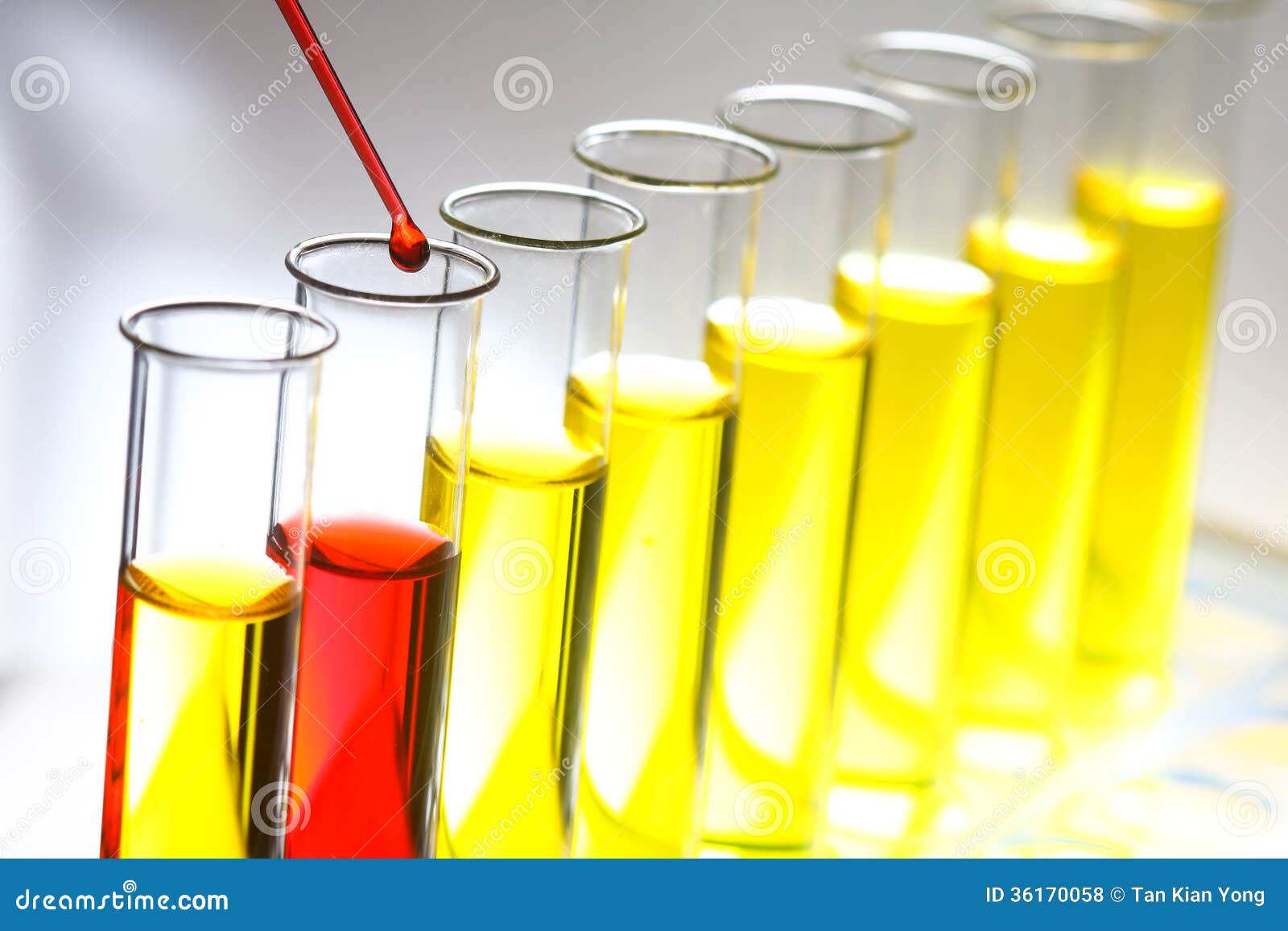 Laboratory Test Tube Reagents - Series 2 Stock Photo - Image of ...