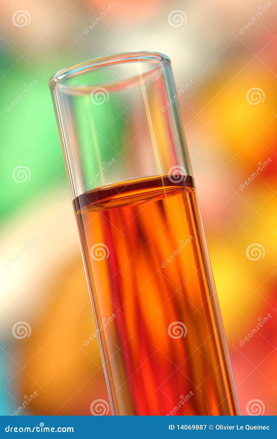 Laboratory Test Tube in Science Research Lab Stock Image - Image of ...