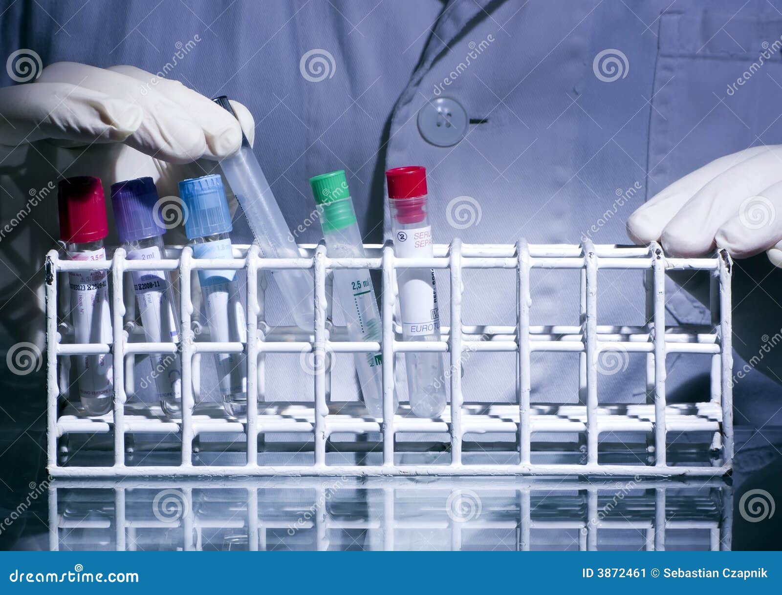 Laboratory test tubes stock image. Image of disease, glass - 3872461