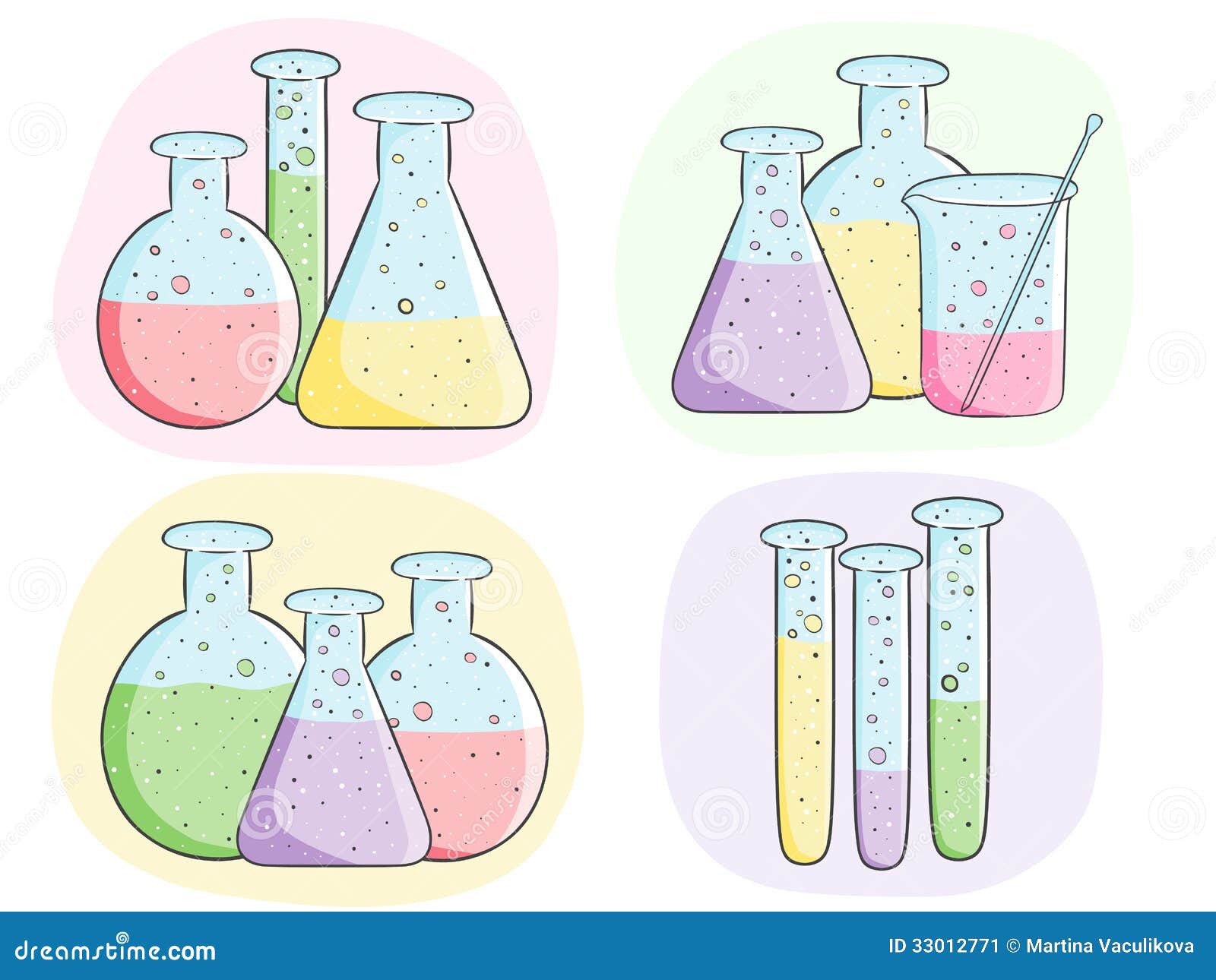 Laboratory PCR Test For Coronavirus Process, Vector Infographic ...