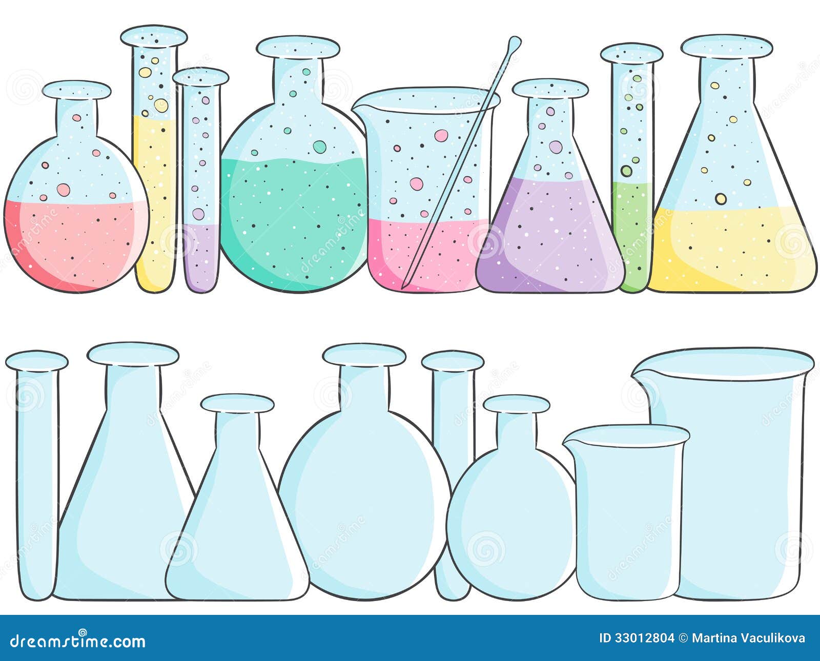 Laboratory test tubes stock illustration. Illustration of biotechnology ...