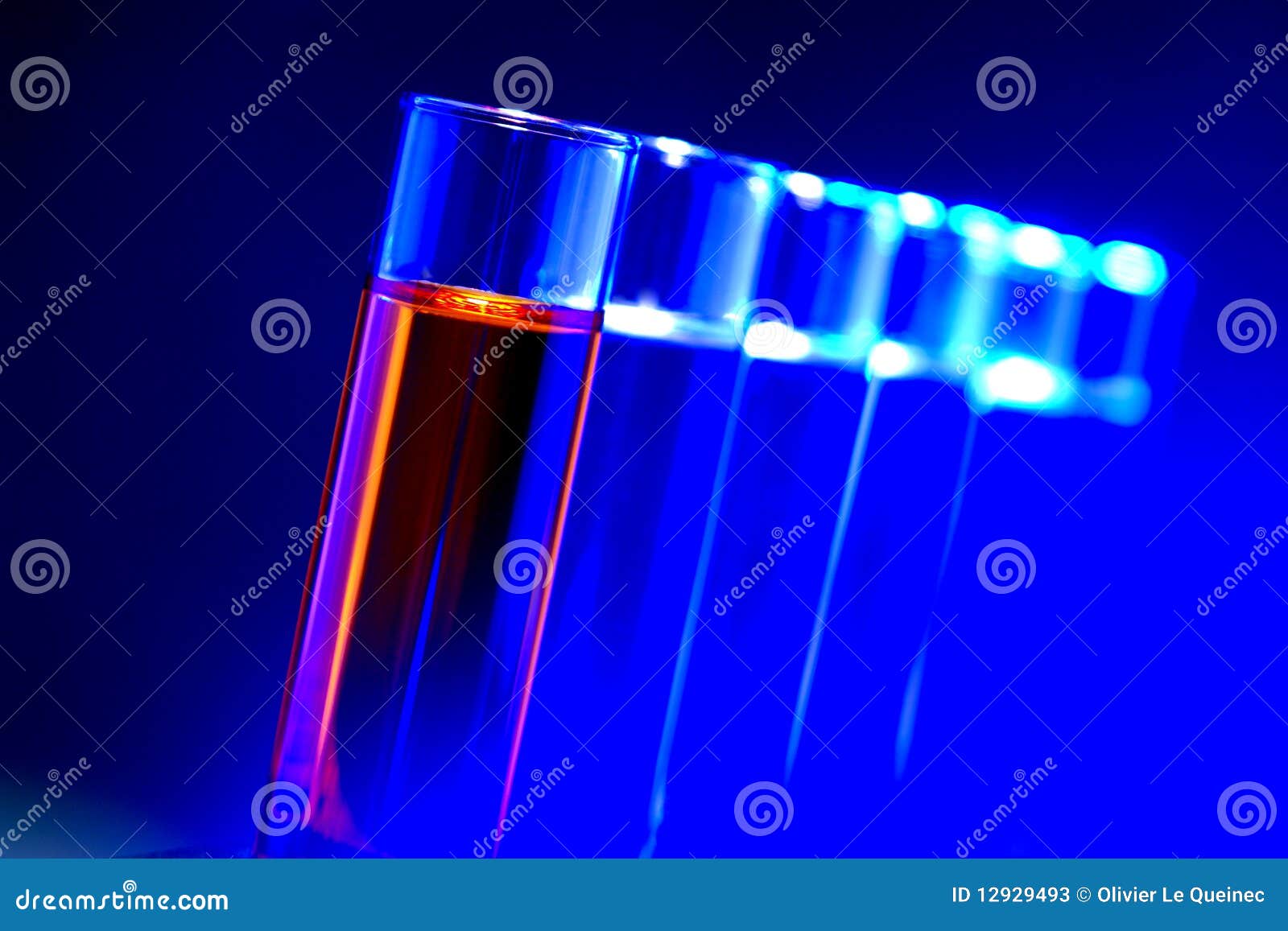 Laboratory Test Tubes in Science Research Lab Stock Image - Image of ...