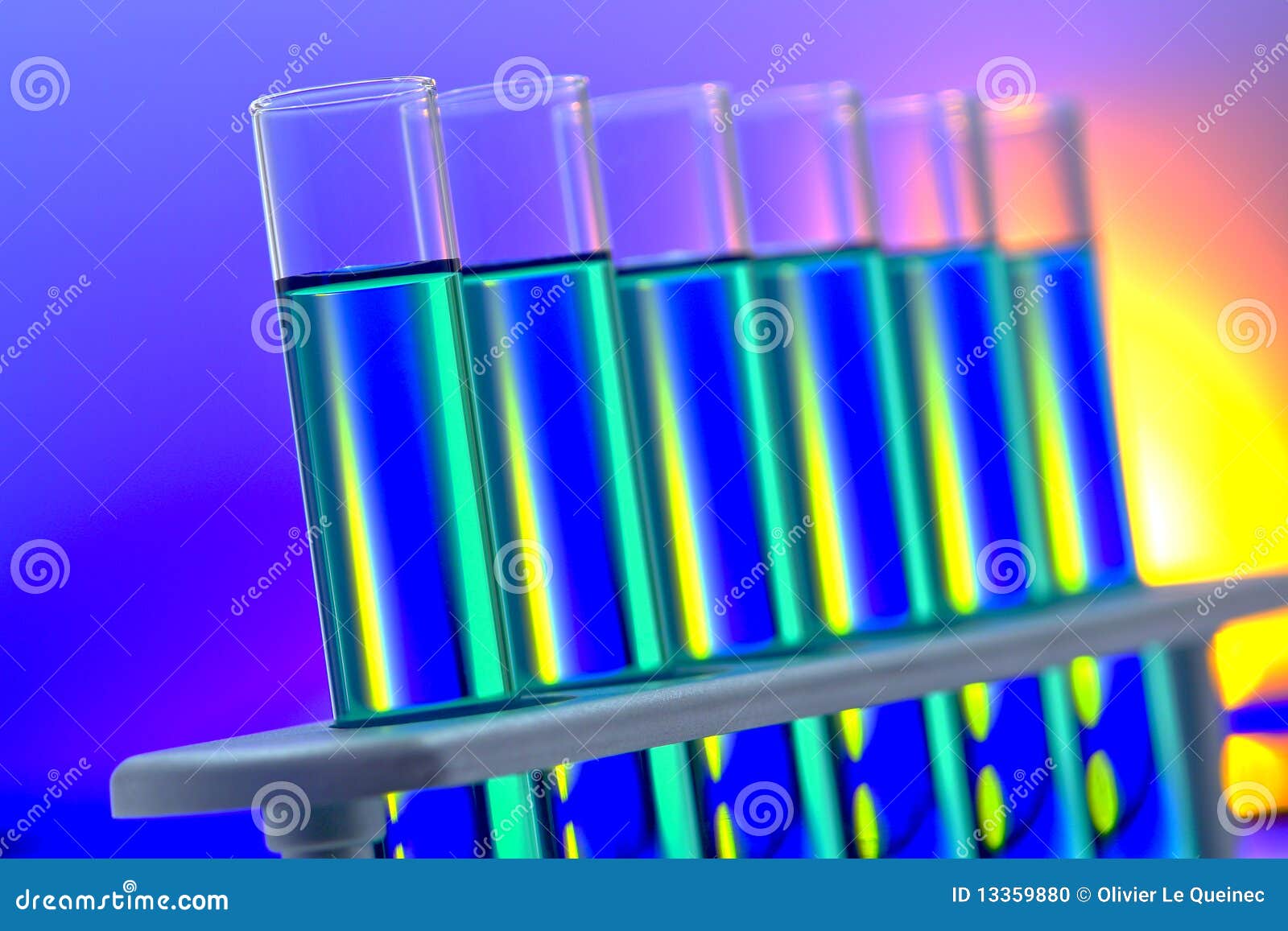 Laboratory Test Tubes in Science Research Lab Stock Photo - Image of ...