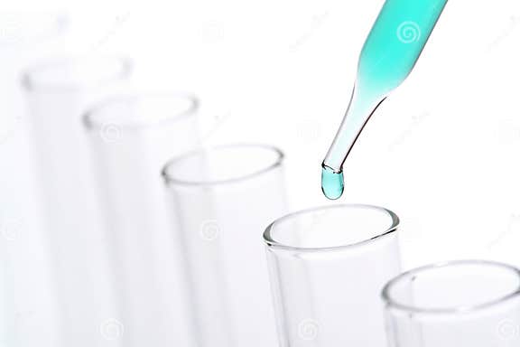 Laboratory Test Tubes in Science Research Lab Stock Image - Image of ...