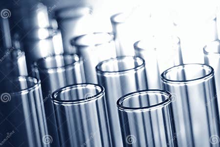 Laboratory Test Tubes in Science Research Lab Stock Image - Image of ...