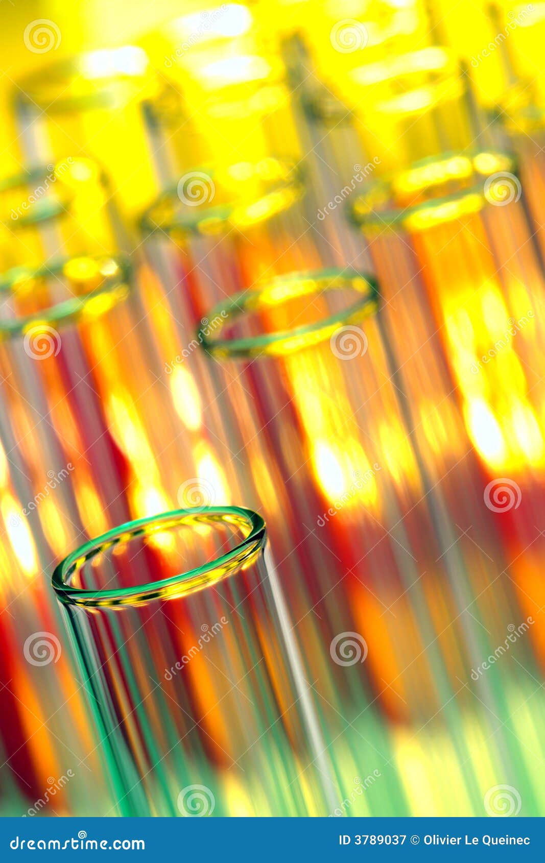 Laboratory Test Tubes in Science Research Lab Stock Image - Image of ...