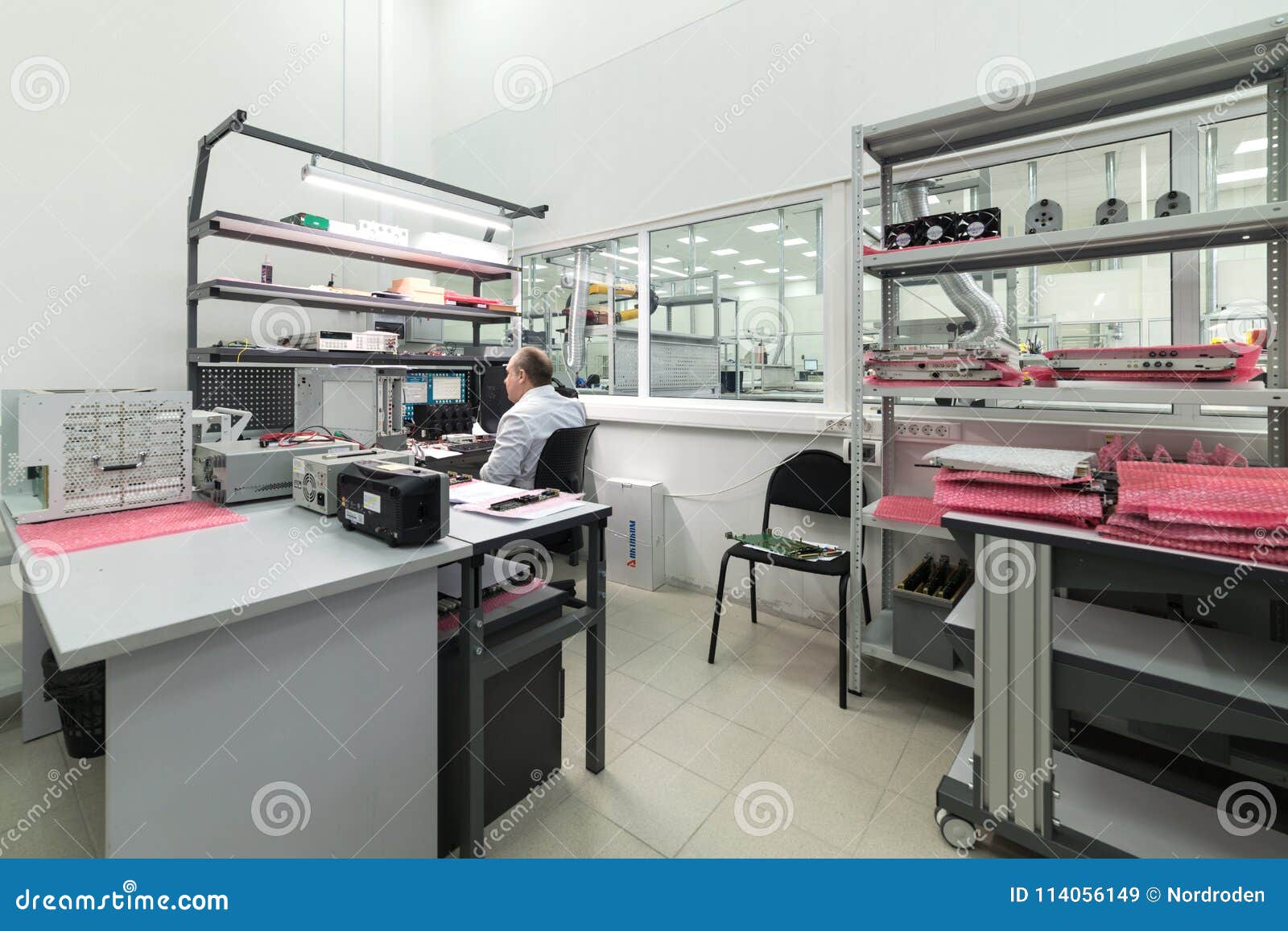 Laboratory for Testing and Adjustment of Electronic Equipment ...