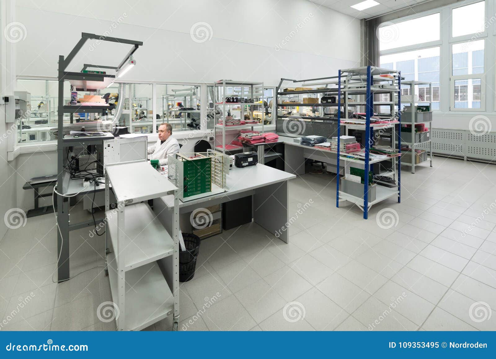 Laboratory for Testing and Adjustment of Electronic Equipment ...