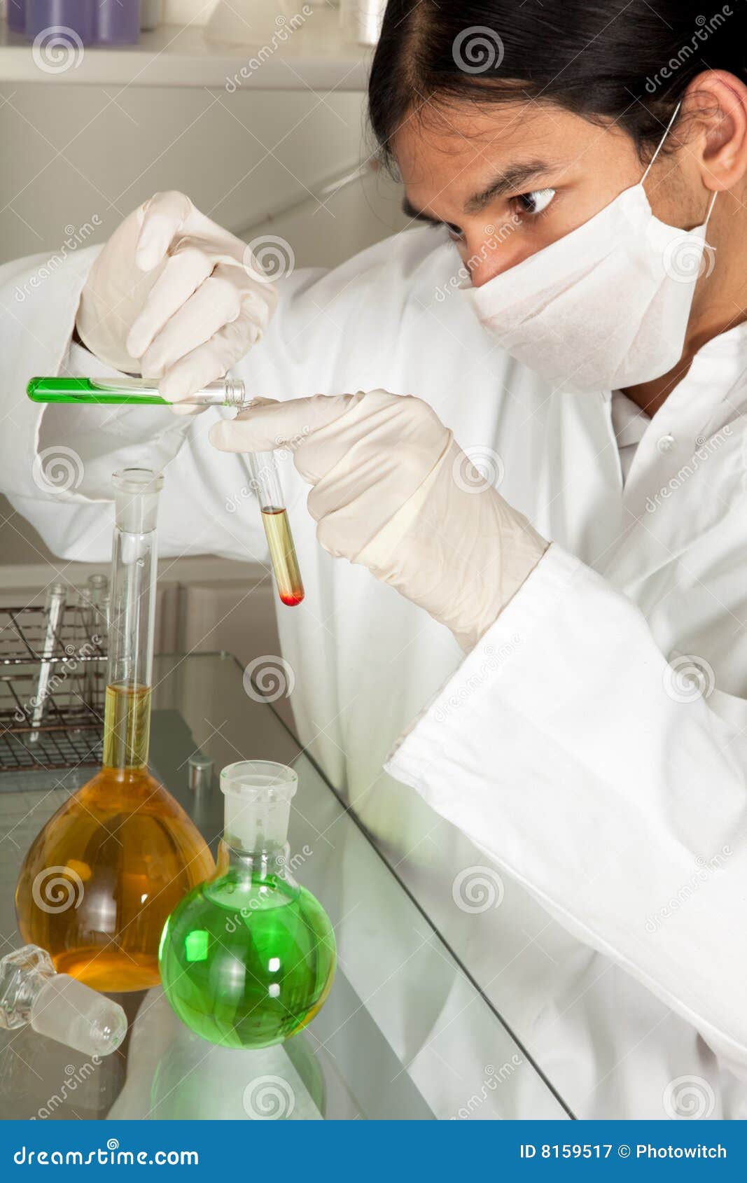 Laboratory tests stock image. Image of tube, information - 8159517