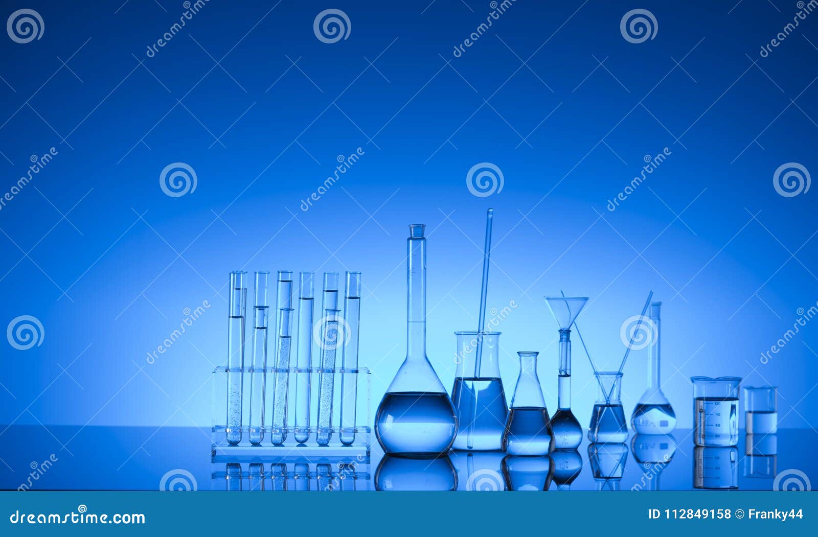 Laboratory Theme. Place for Typography and Logo. Stock Photo - Image of ...