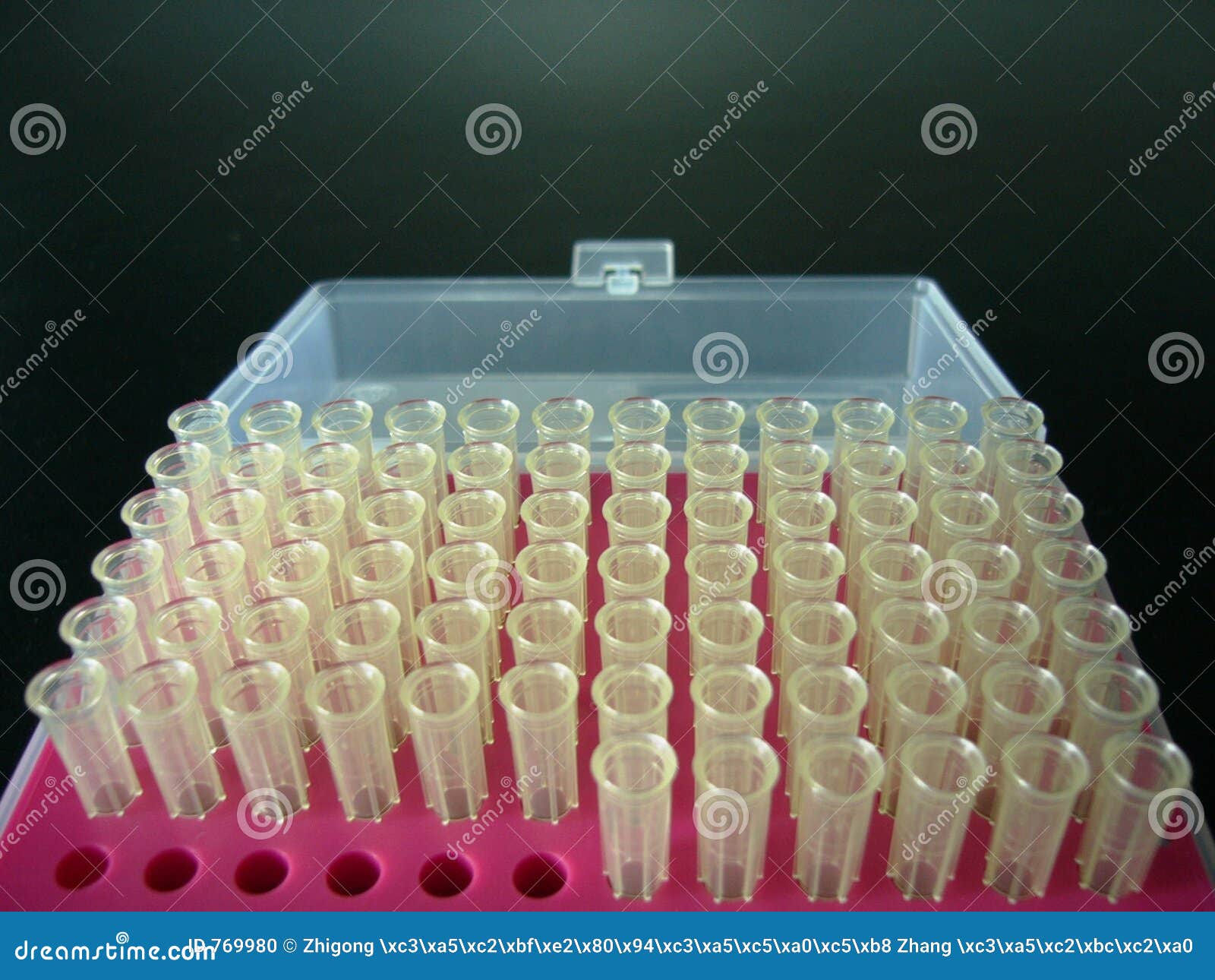 Laboratory Tips in a Box,horizontal Stock Photo - Image of experiment ...