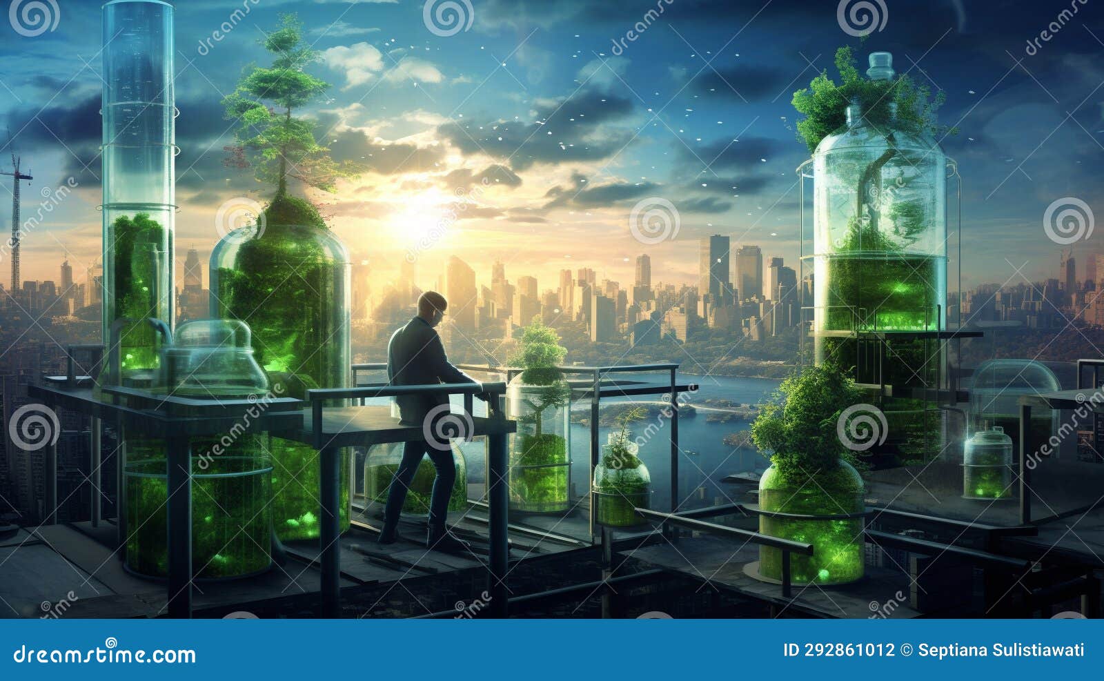 Green and Blue Earth. Green Technology and Environmental Technology ...