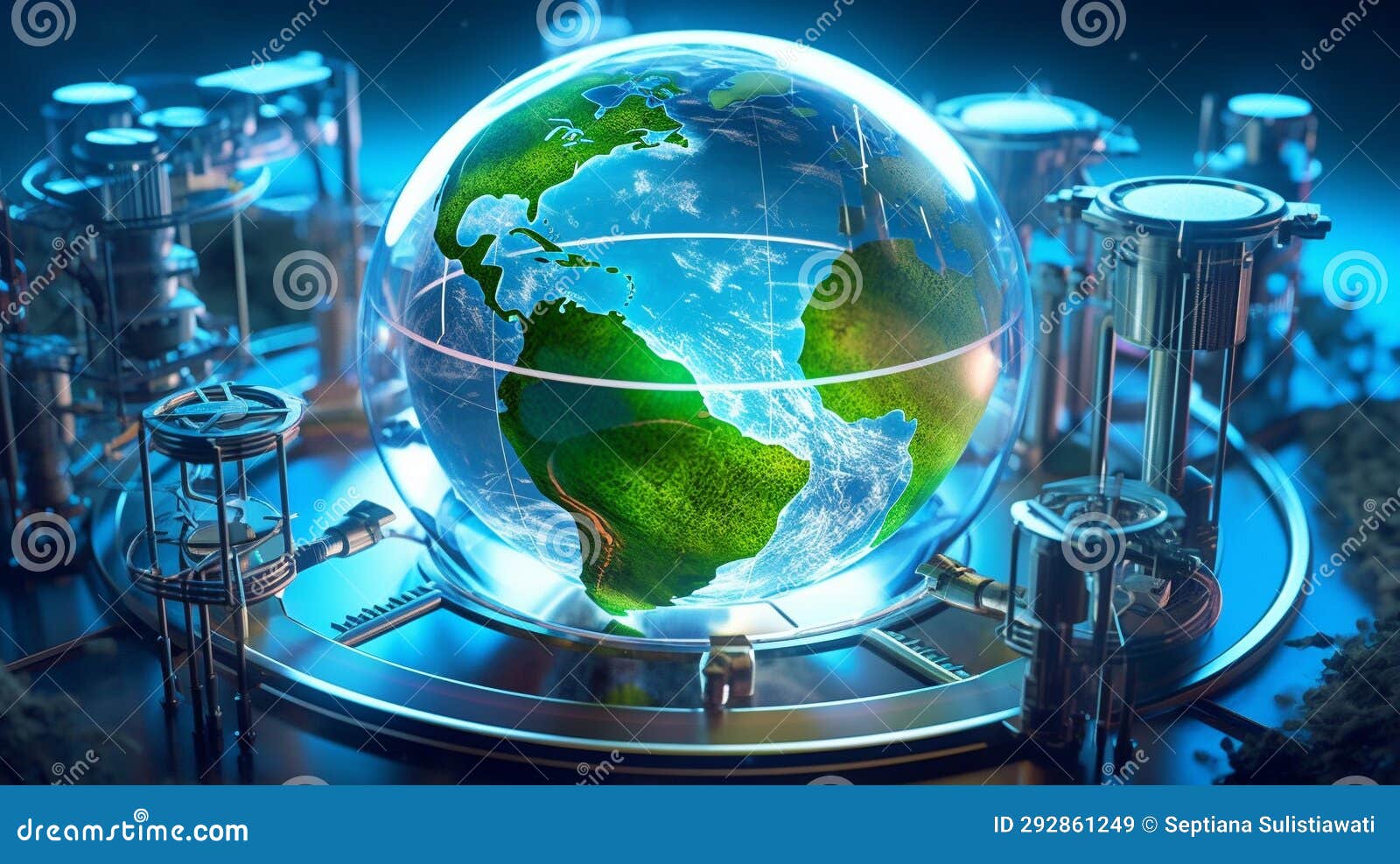 Modern City Earth. Green Technology and Environmental Technology ...