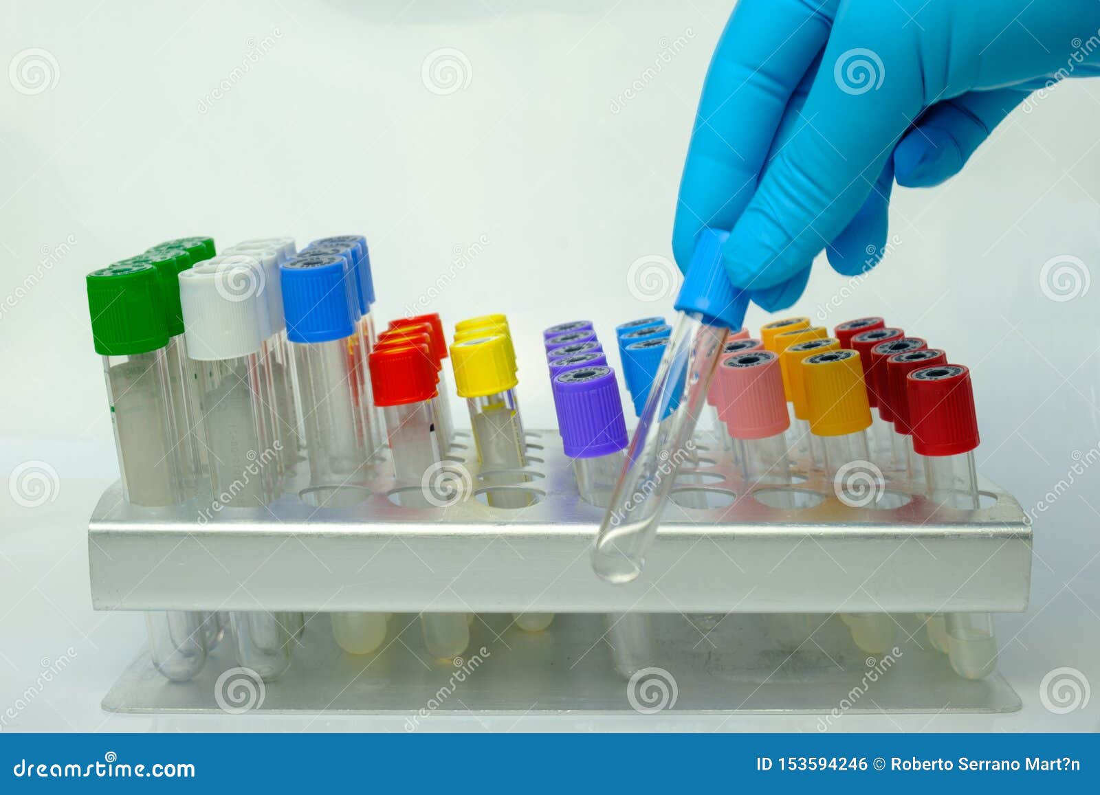 Laboratory tubes stock photo. Image of biotechnology - 153594246