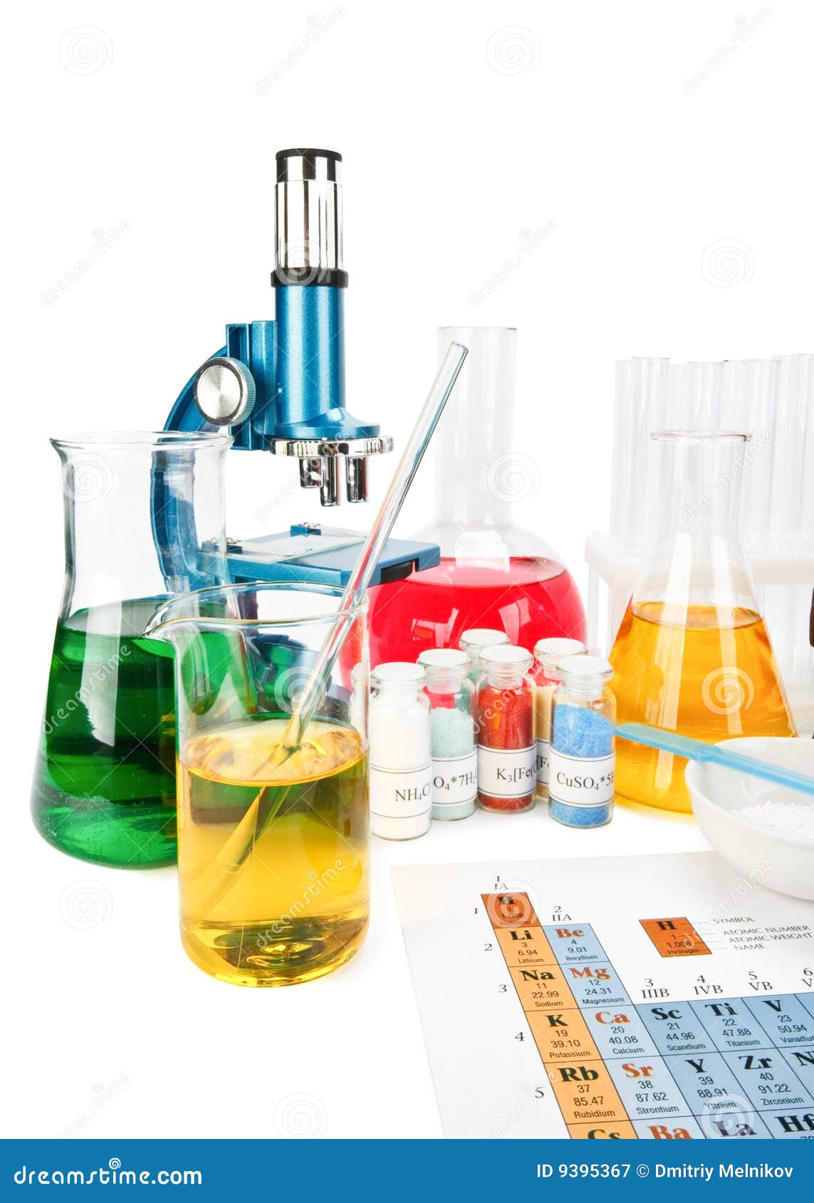 Laboratory ware stock image. Image of white, education - 9395367