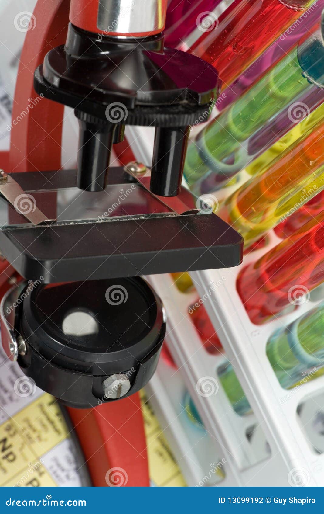 Laboratory Ware and Microscope Stock Photo - Image of equipment, lens ...