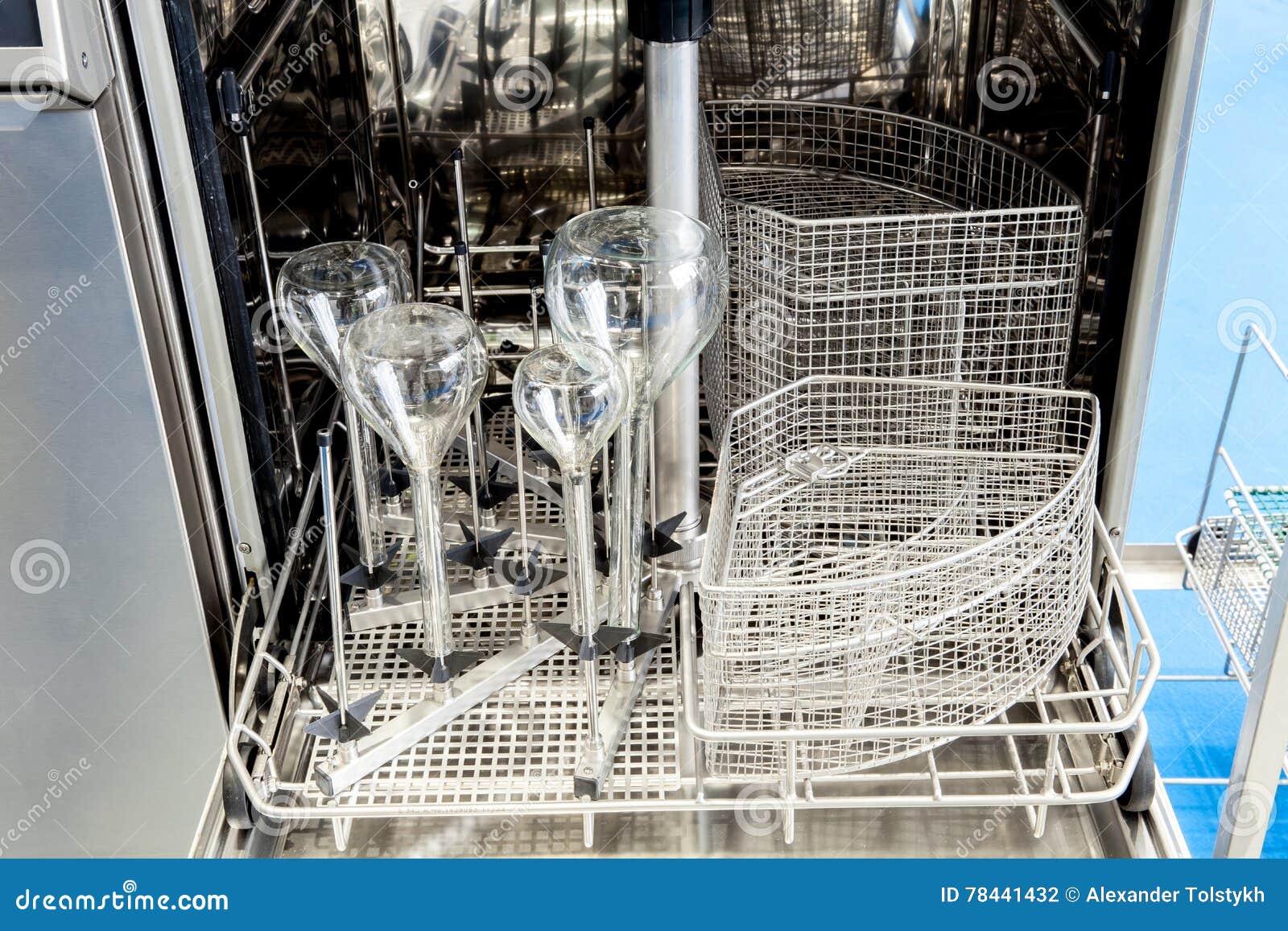 Laboratory Washing Equipment Stock Photo - Image of beaker, biology ...
