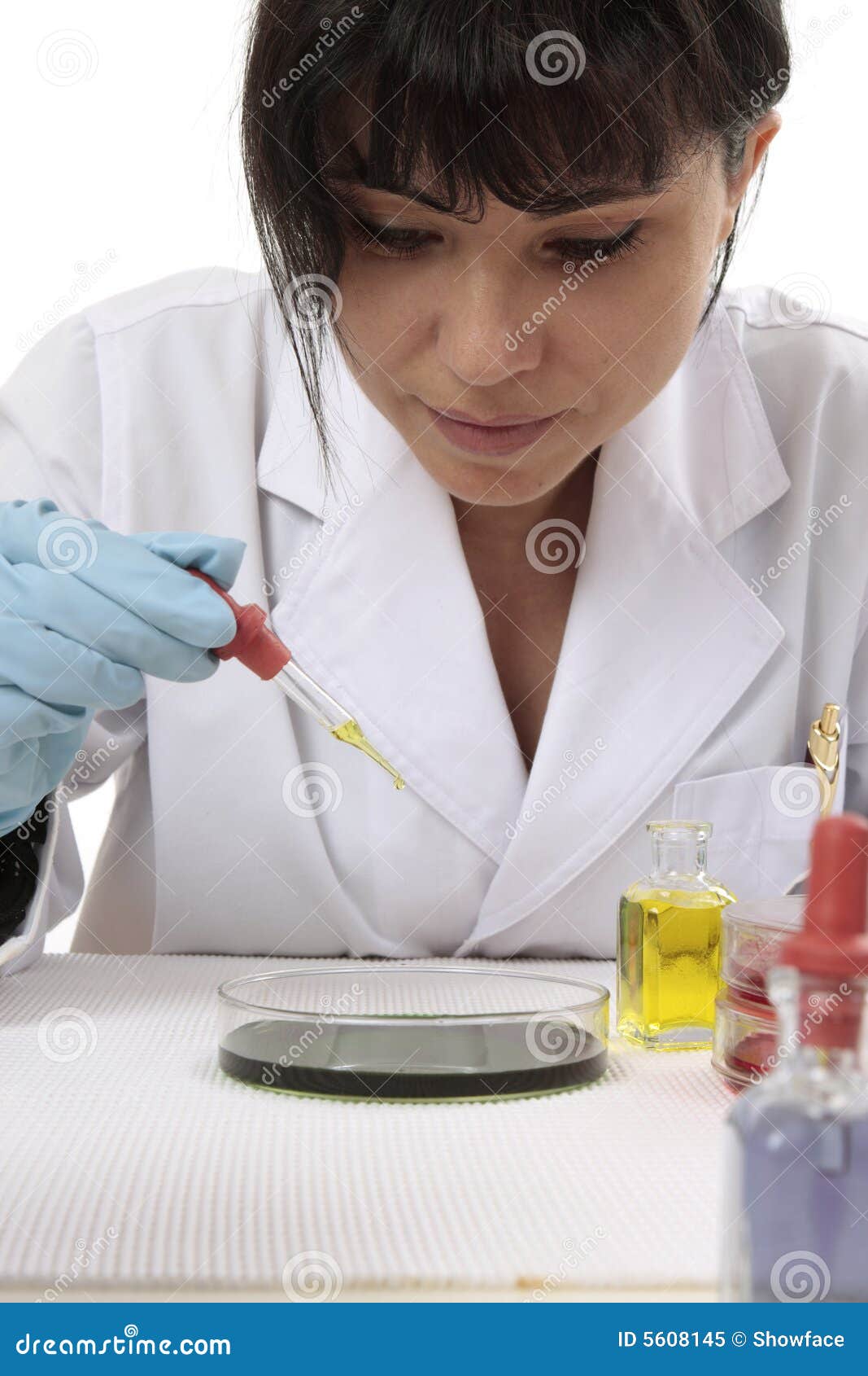 Laboratory work stock image. Image of pharmaceuticals - 5608145