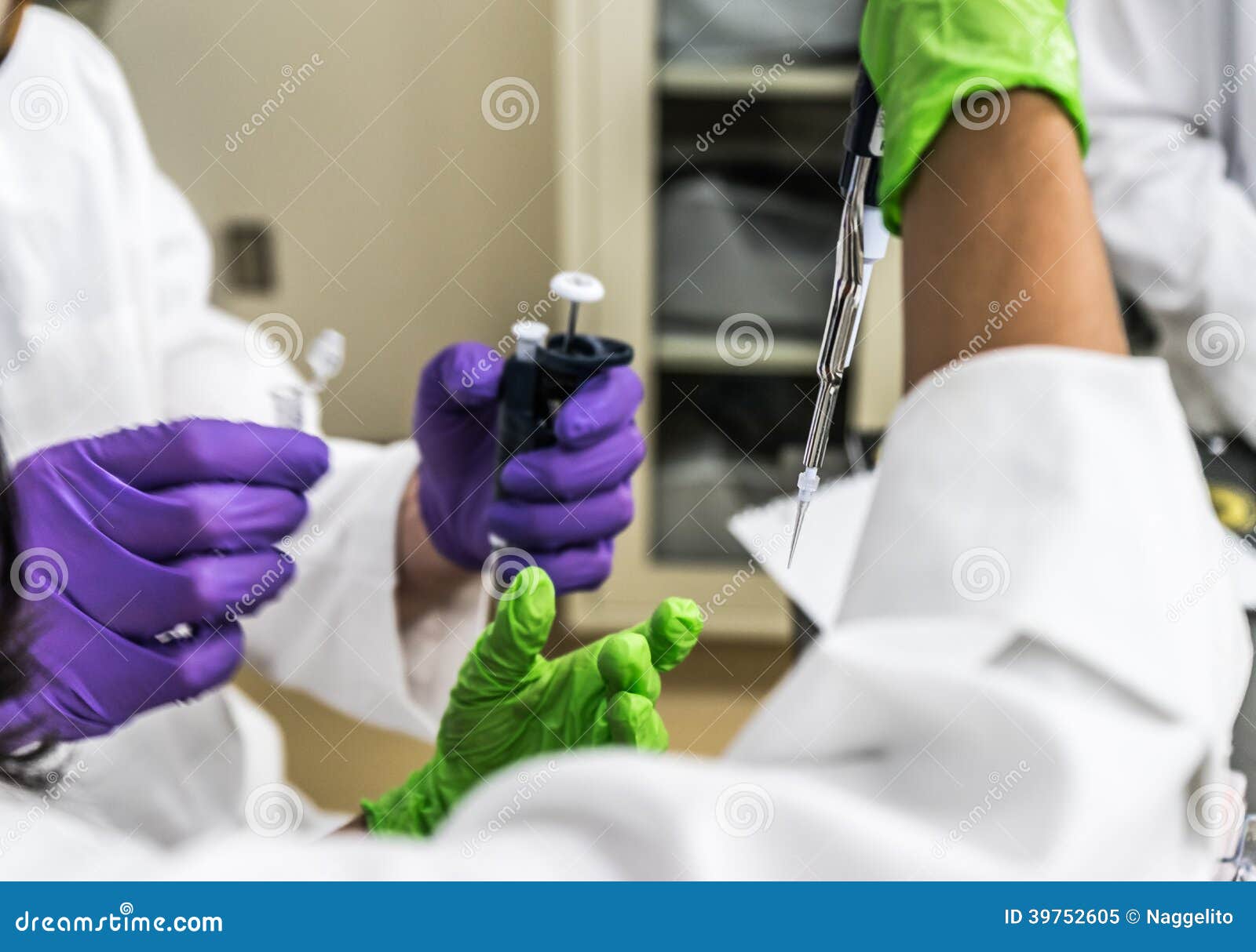 Laboratory Work With Plasmid DNA Extraction Royalty-Free Stock Photo ...
