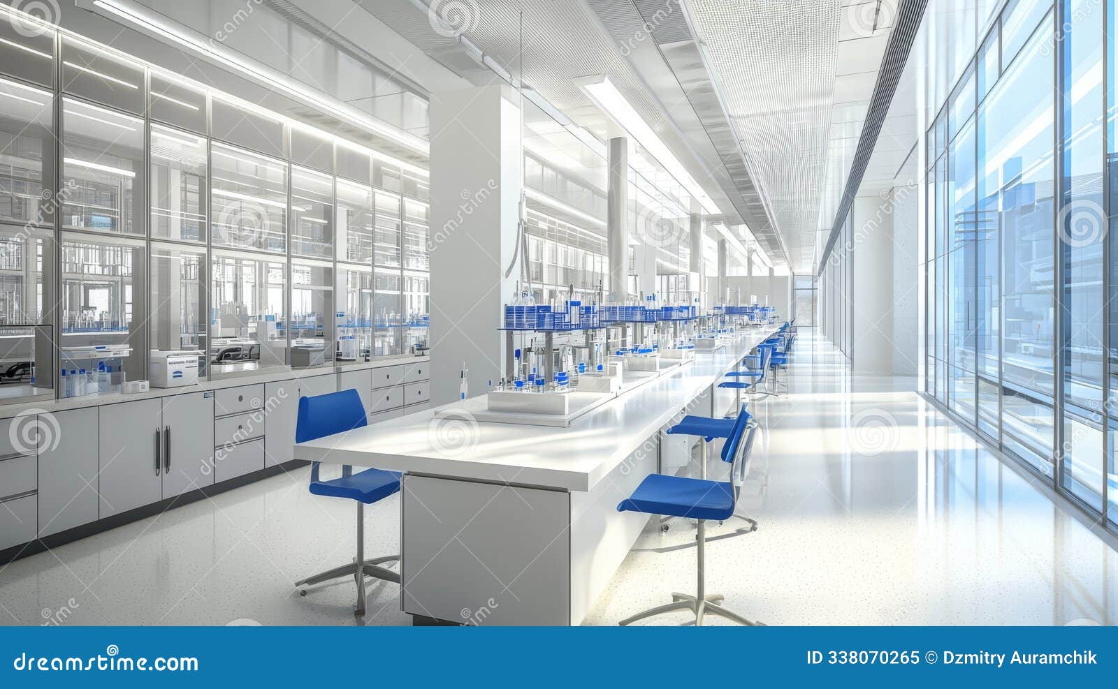 A Laboratory Workbench in a Science Classroom at a University or ...