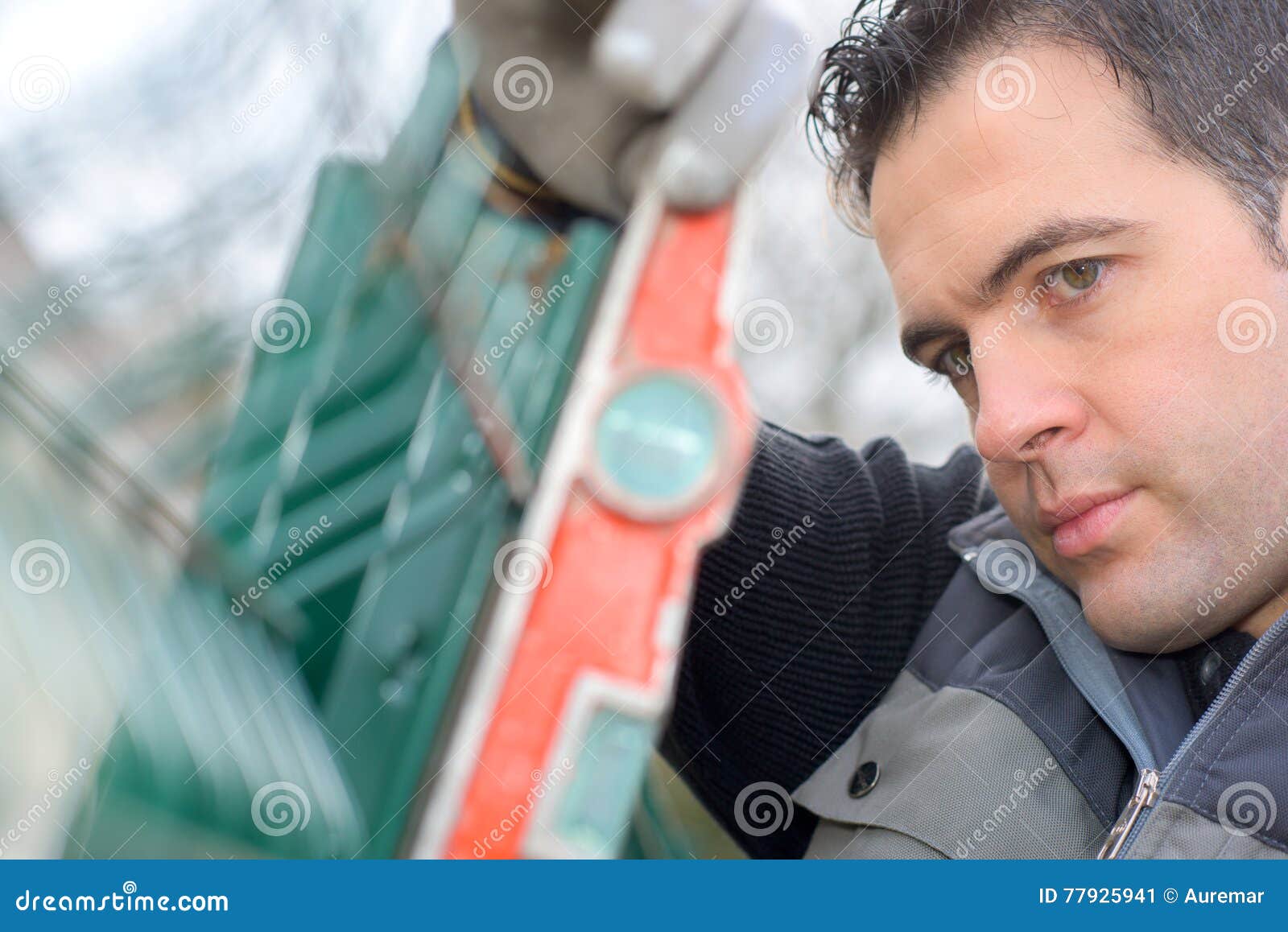 Laborer doing his work stock image. Image of construct - 77925941