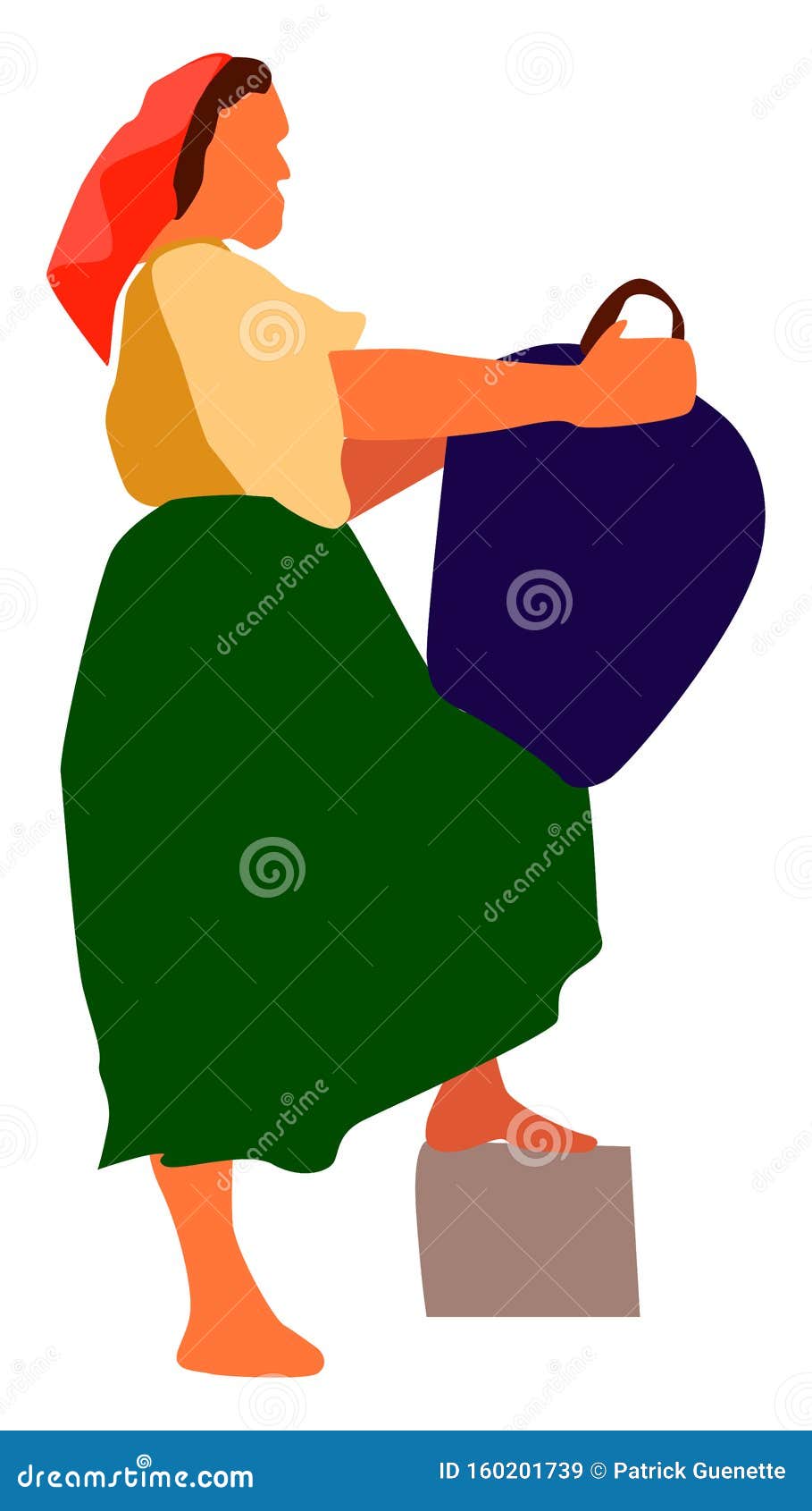 Laborer, Illustration, Vector Stock Vector - Illustration of human ...