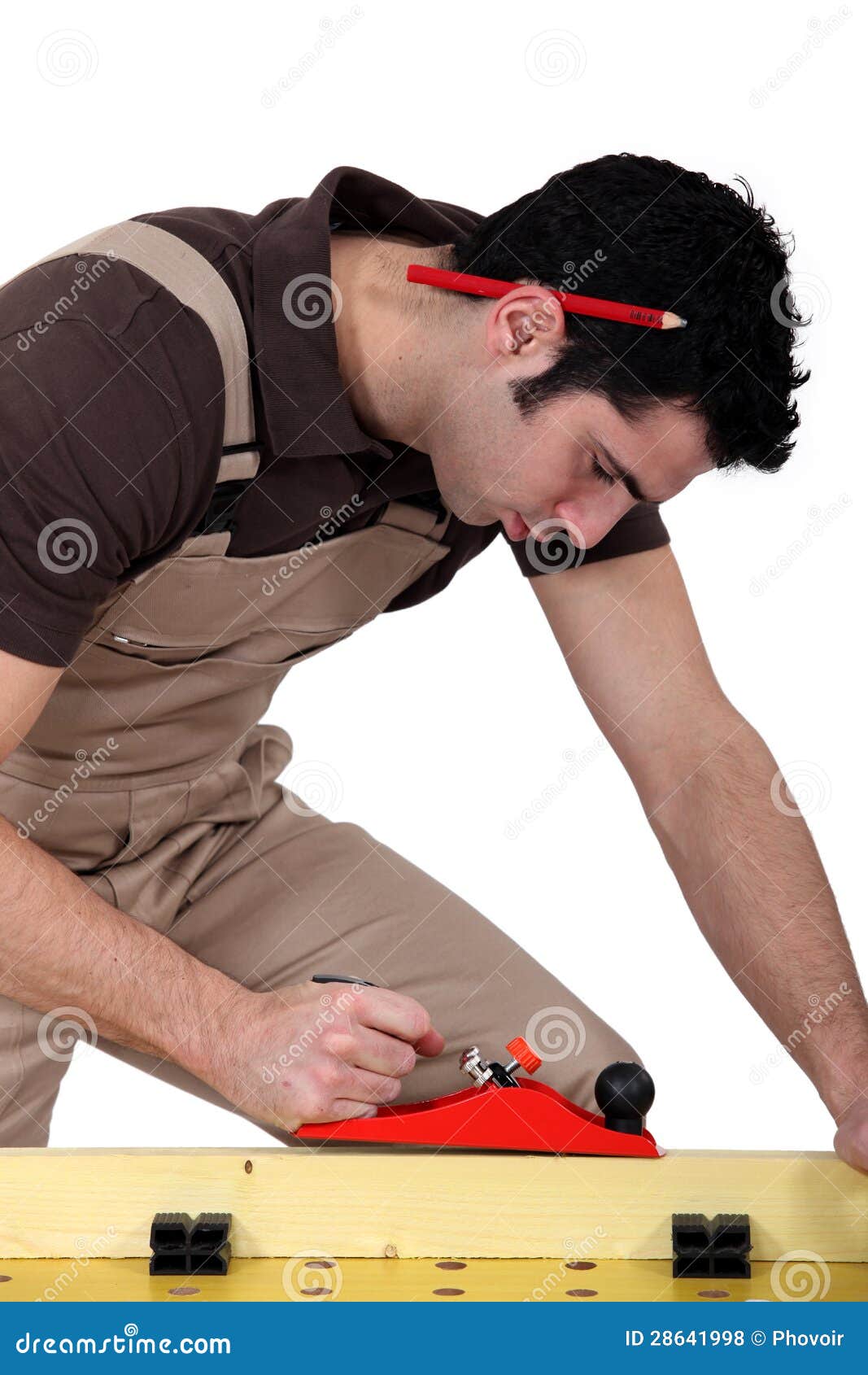 Laborer sawing stock photo. Image of blade, handyman - 28641998