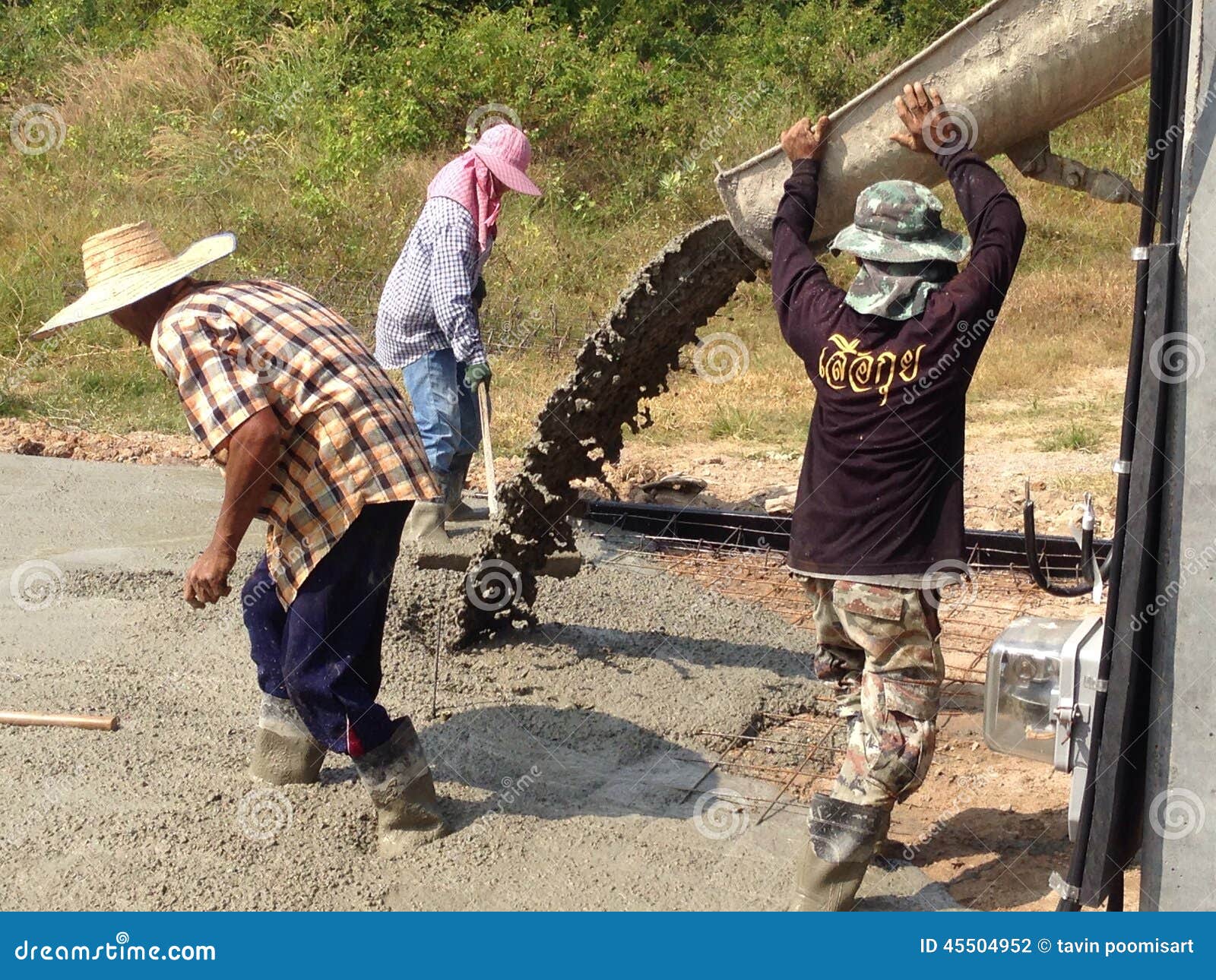 Laborer editorial photography. Image of thailand, working - 45504952