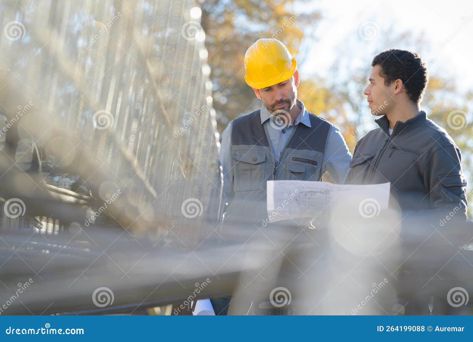 Laborers outside a factory stock photo. Image of power - 264199088
