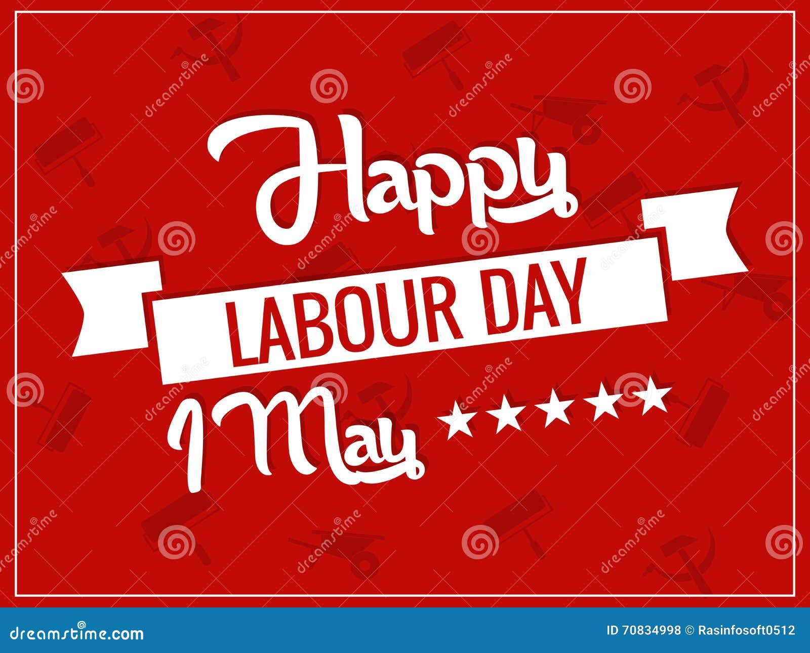 Labour Day Abstract stock illustration. Illustration of construction ...