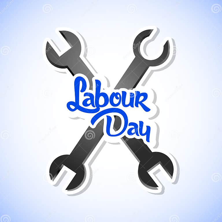 Labour Day Abstract stock illustration. Illustration of abstract - 70673453
