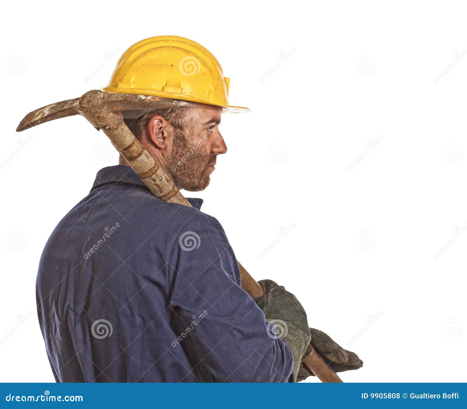 Labourer portrait stock photo. Image of hardhat, professional - 9905808