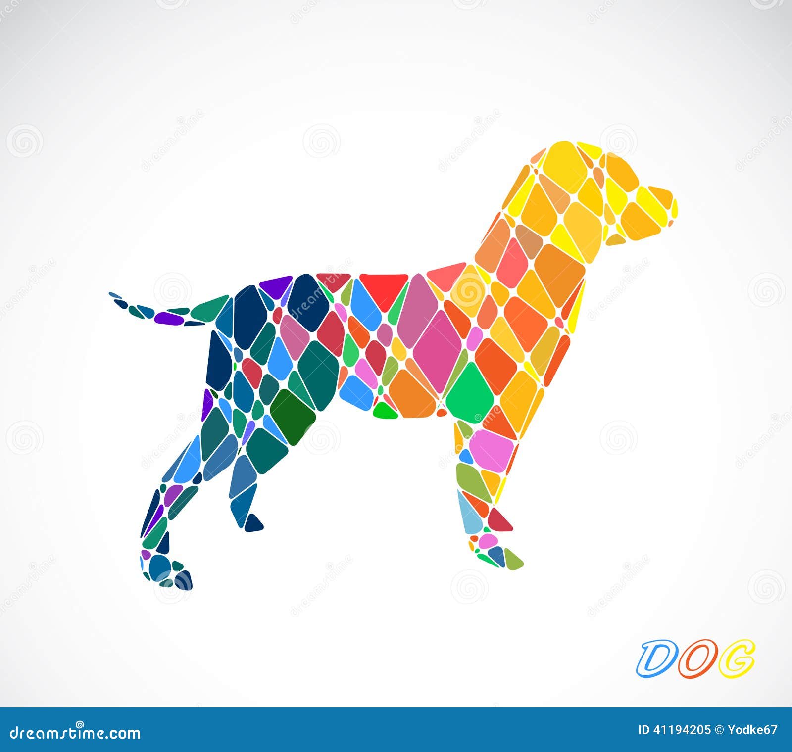 Geometric Line Animal Dogs Stock Illustrations – 64 Geometric Line ...
