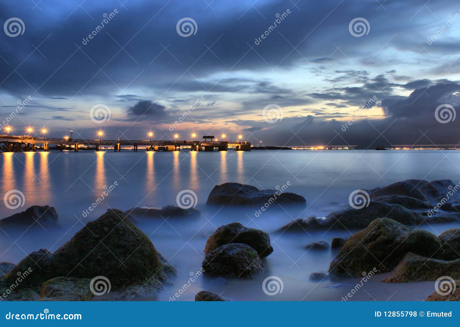 Labrador Park Sunset stock photo. Image of beach, sunset - 12855798