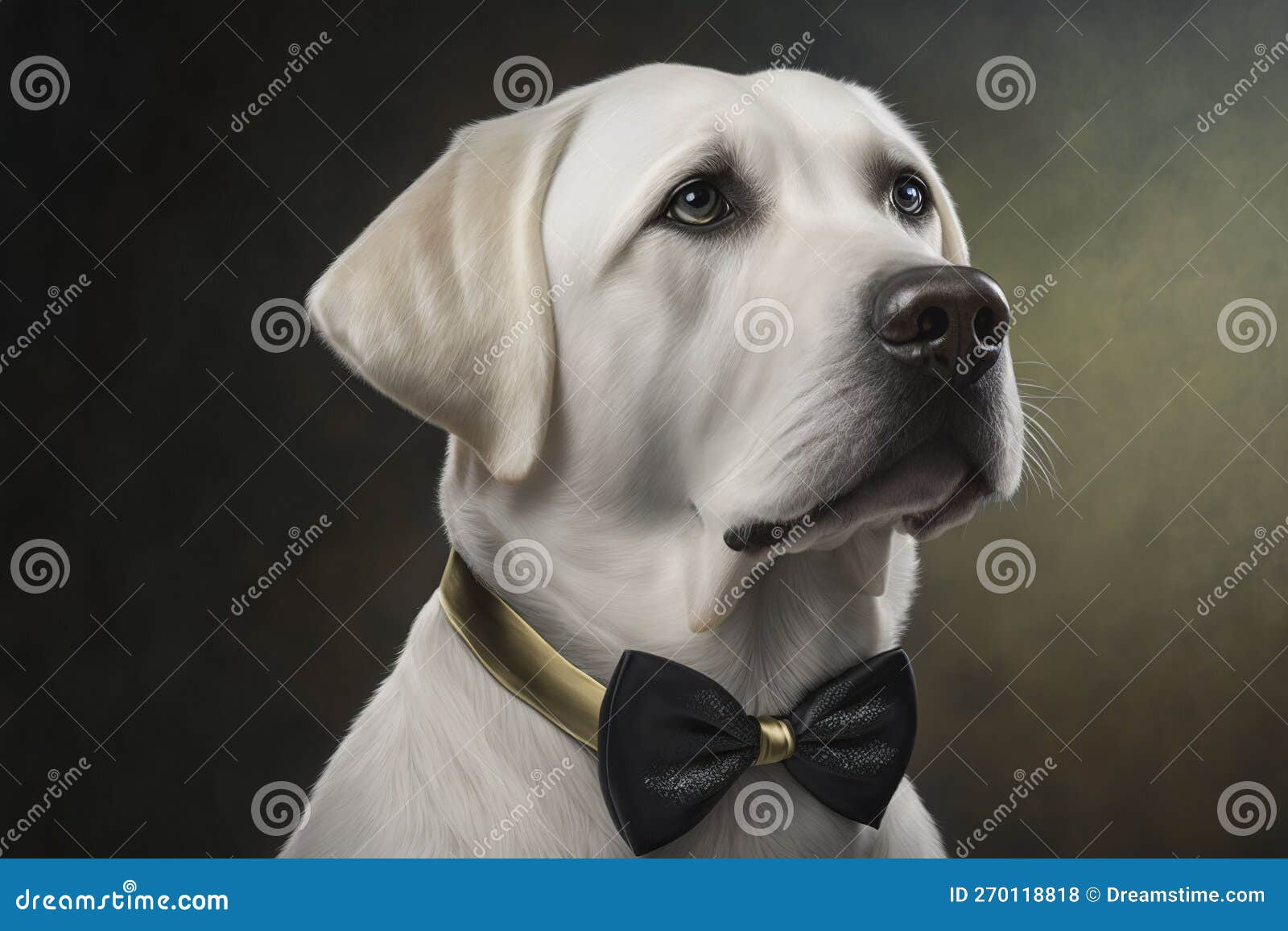 Labrador Retriever. Generative AI Stock Illustration - Illustration of ...