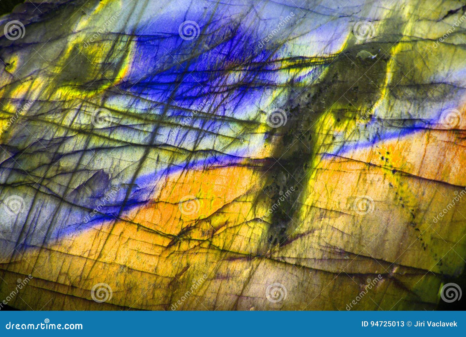 Labradorite Mineral Texture Stock Image - Image of precious, polished ...