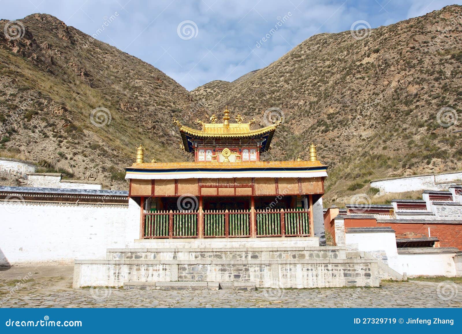 Labrang Lamasery editorial stock image. Image of mountain - 27329719