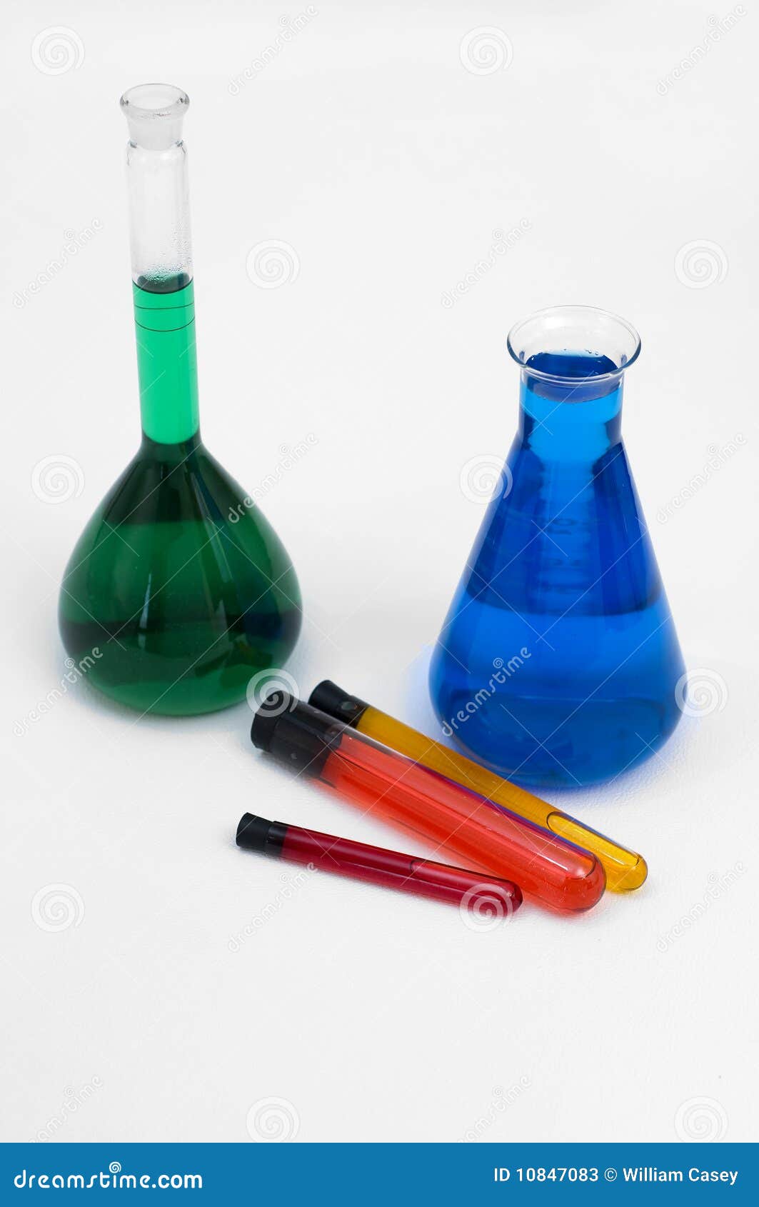 Labratory Glassware stock image. Image of specimen, biology - 10847083