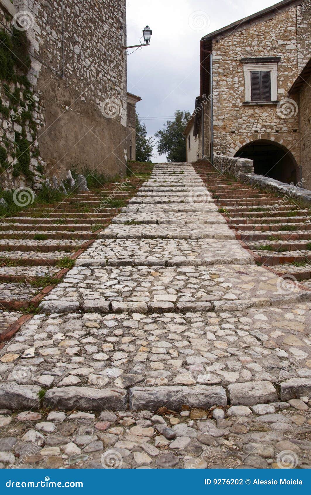 Labro, Rieti - Italia fotografia stock. Immagine di costruzioni - 9276202
