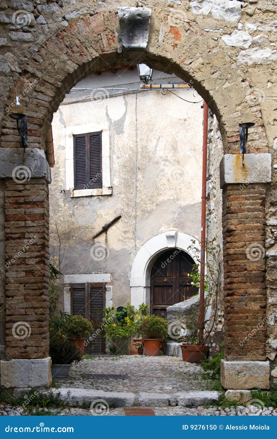 Labro, Rieti - Italy stock photo. Image of history, town - 9276150