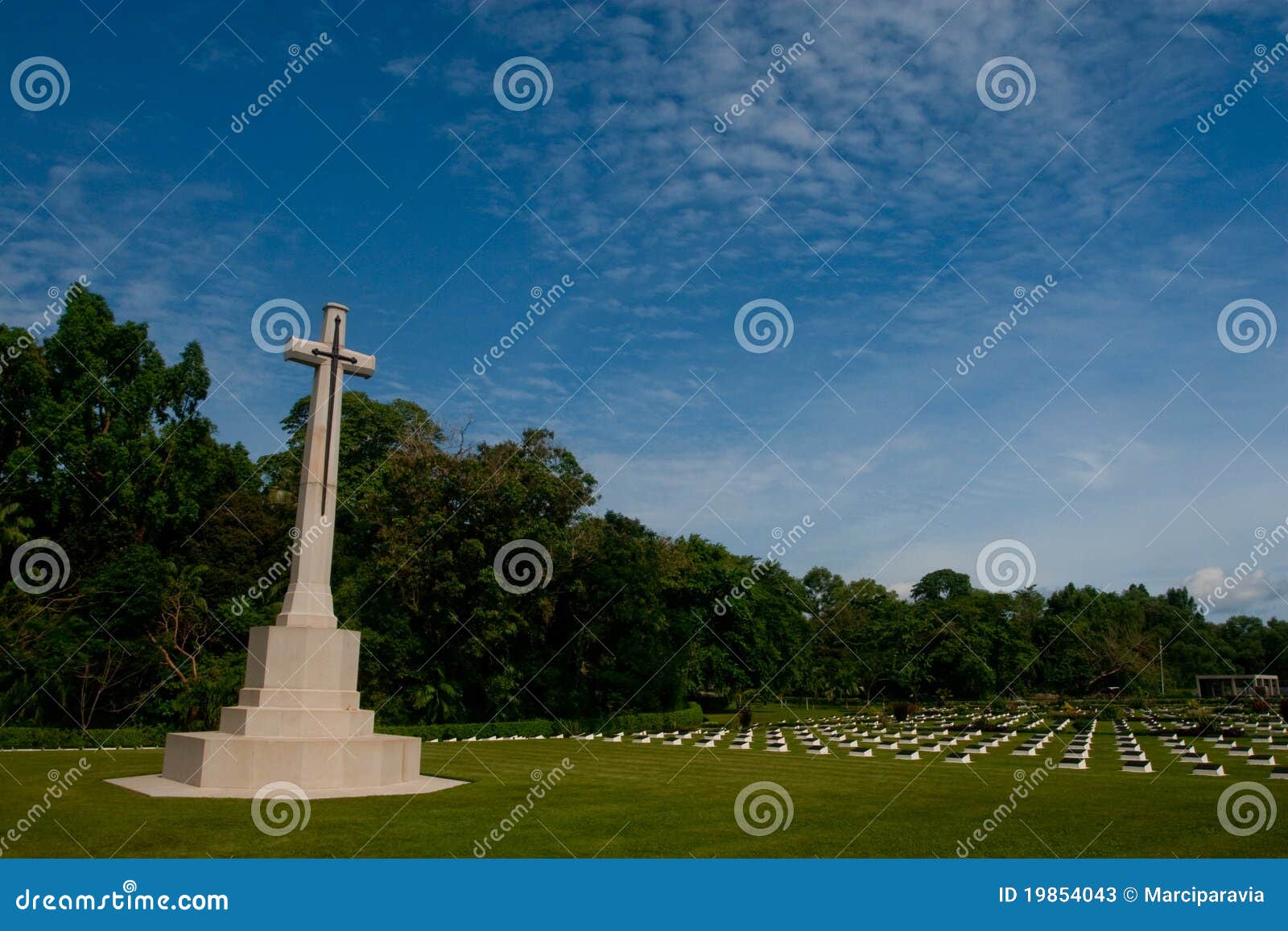 Labuan War Memorial stock image. Image of labuan, sacrifice - 19854043