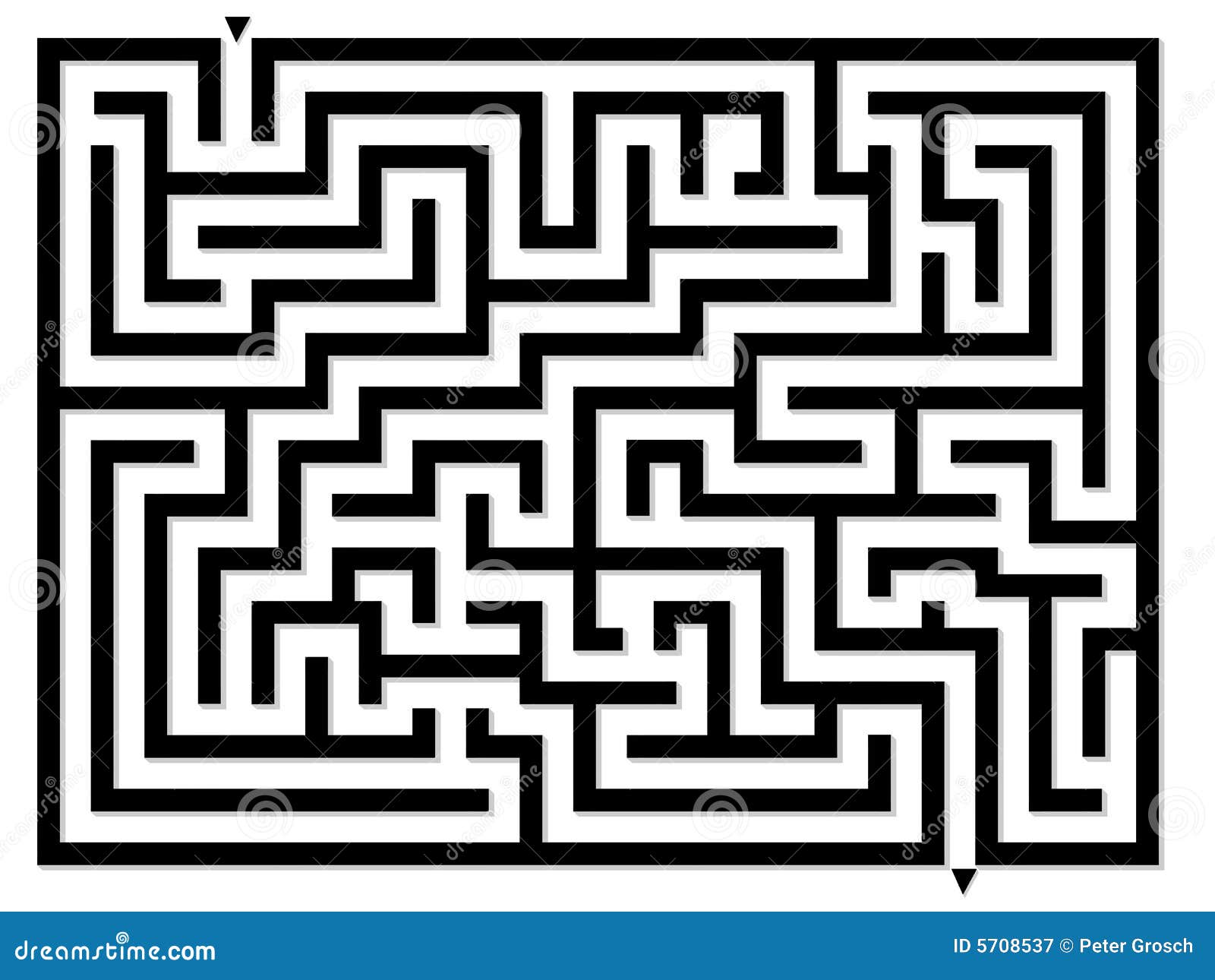 Labyrint stock illustrationer. Illustration av labyrint - 5708537