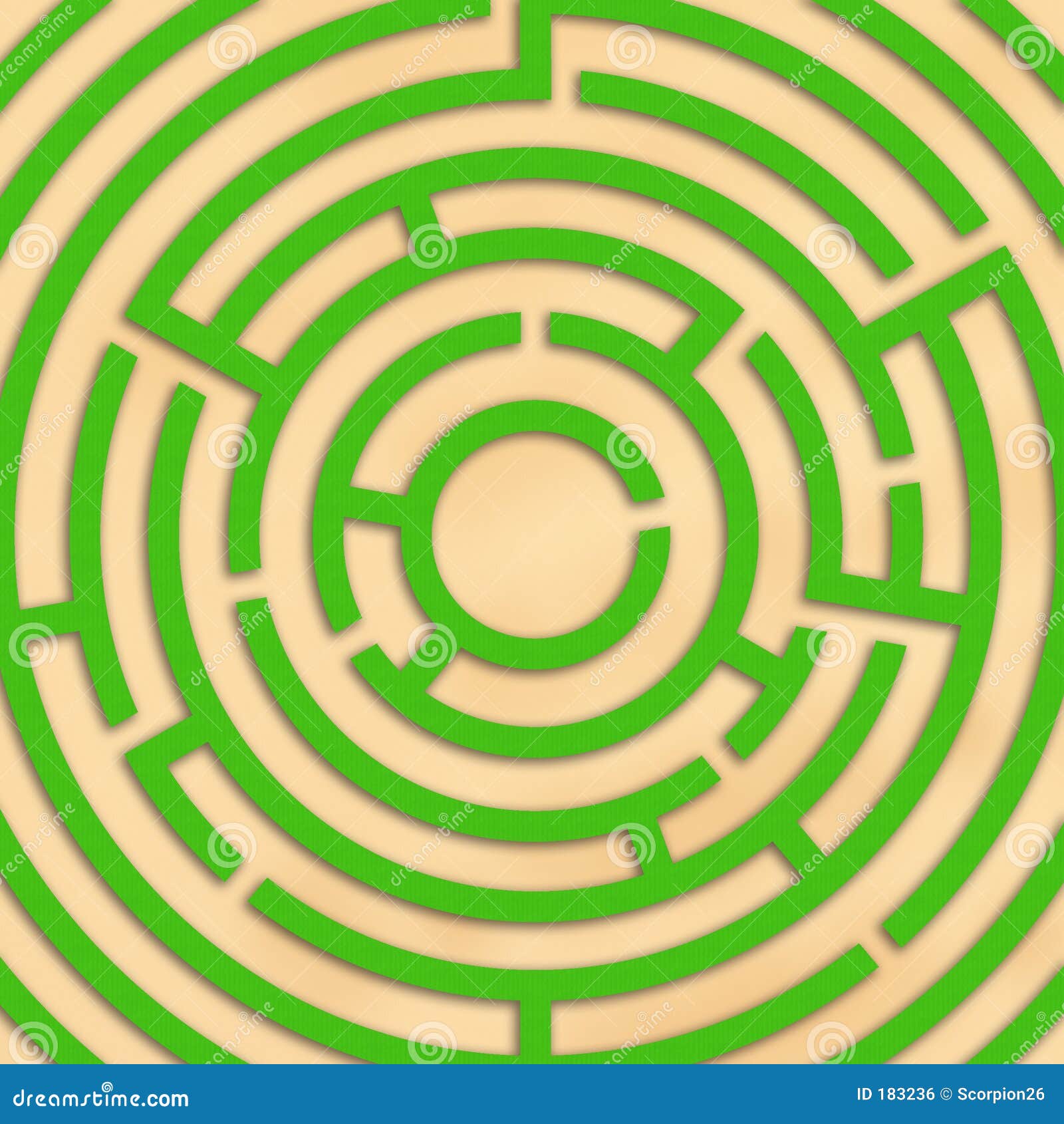 Labyrinth stock illustration. Illustration of lost, hidden - 183236