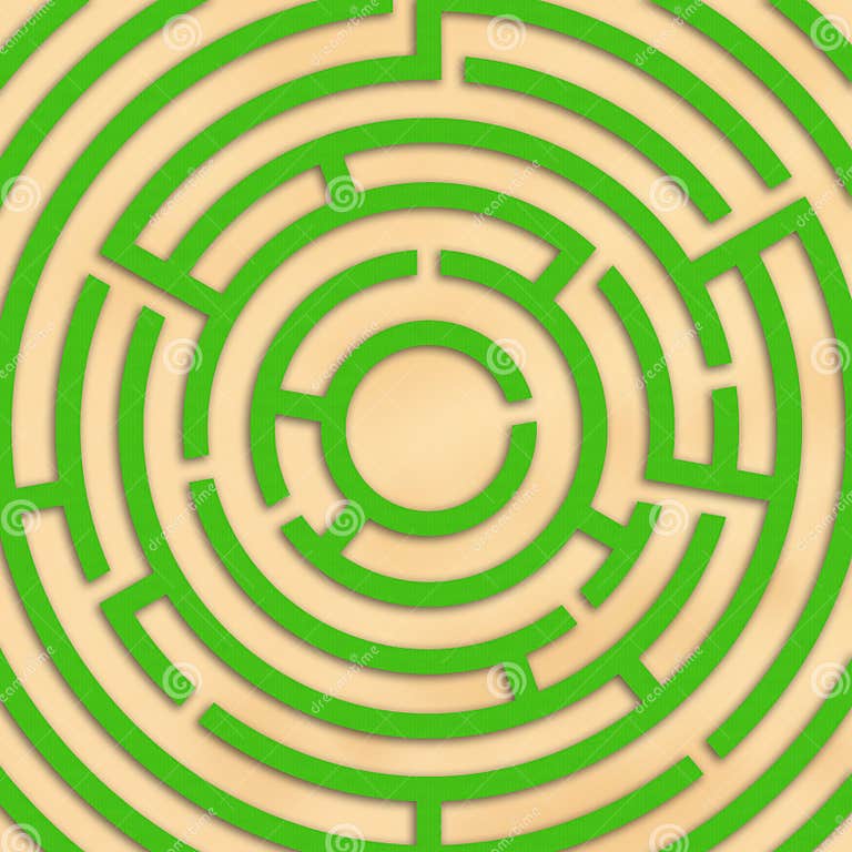 Labyrinth stock illustration. Illustration of lost, hidden - 183236